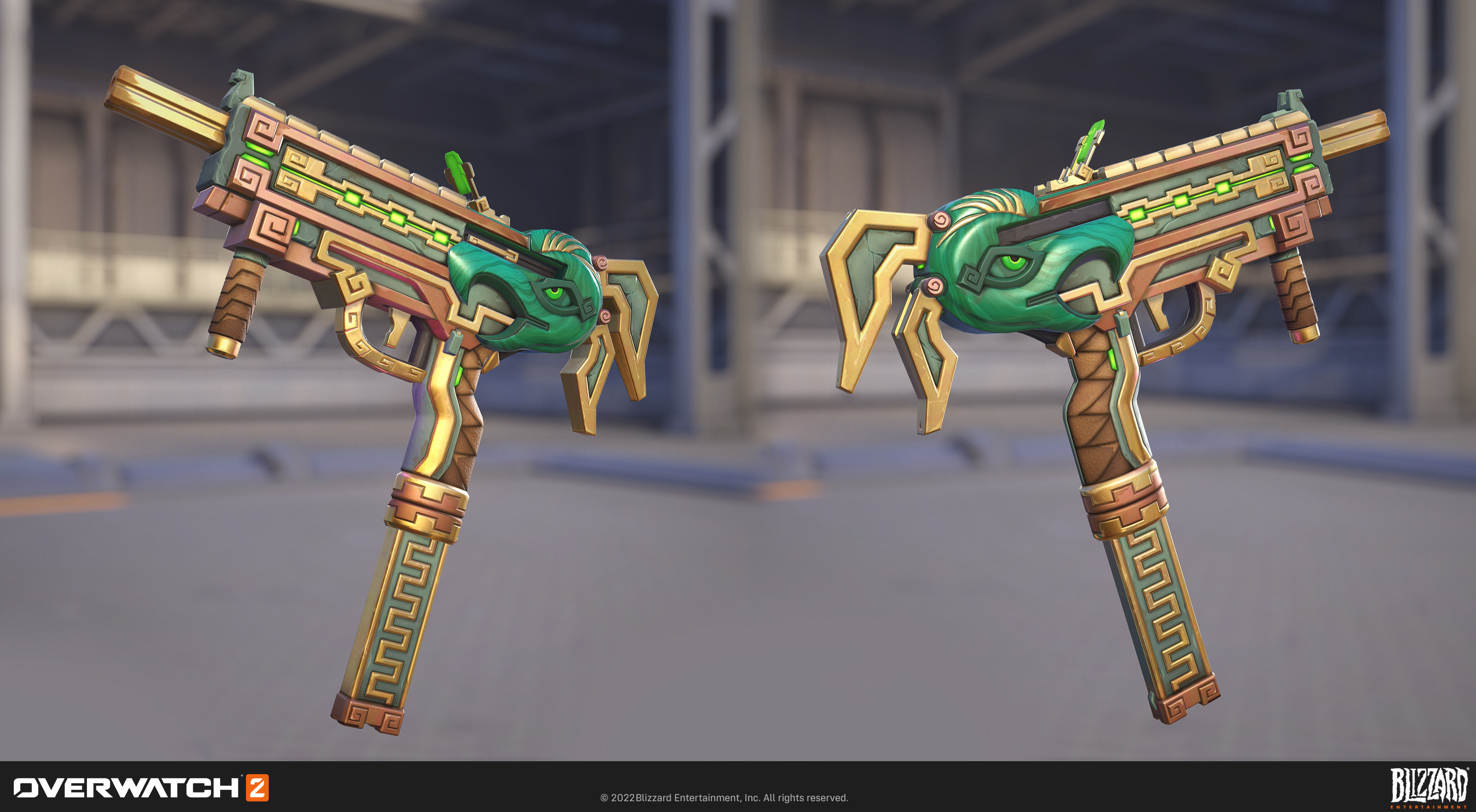Alessandra Astrino - OVERWATCH 2 - Sombra 'Aztec' weapon skin