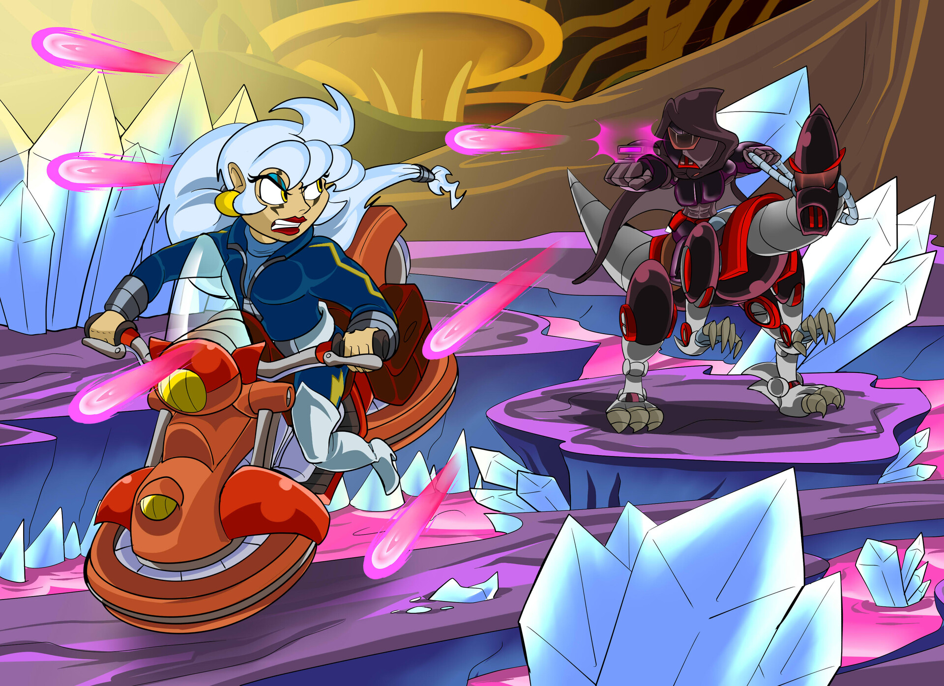 ArtStation - Planet Topia ACT 11 Crystal road