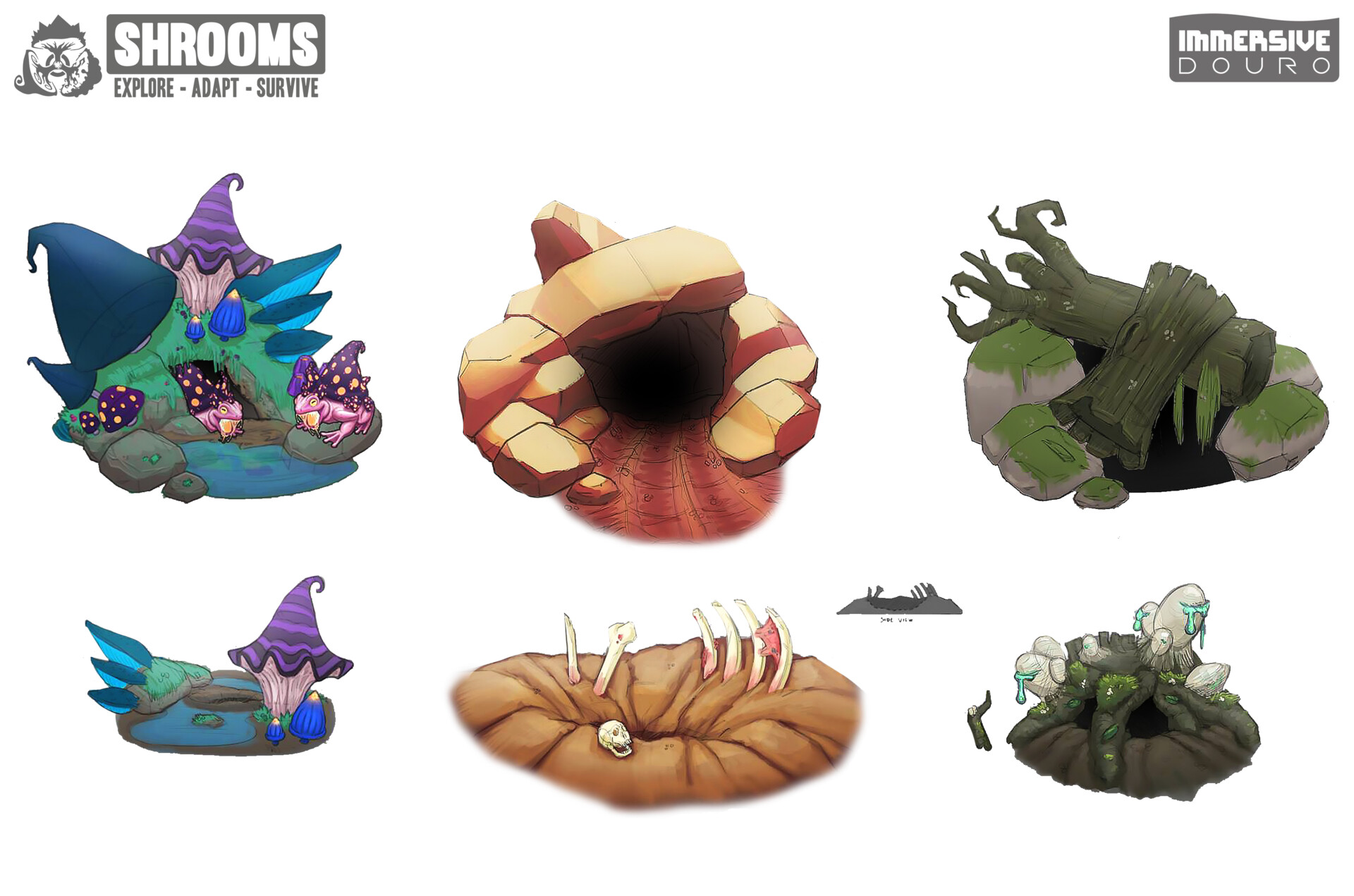 André Torres - Plants and Environmental Assets - Shrooms (Survival Game)