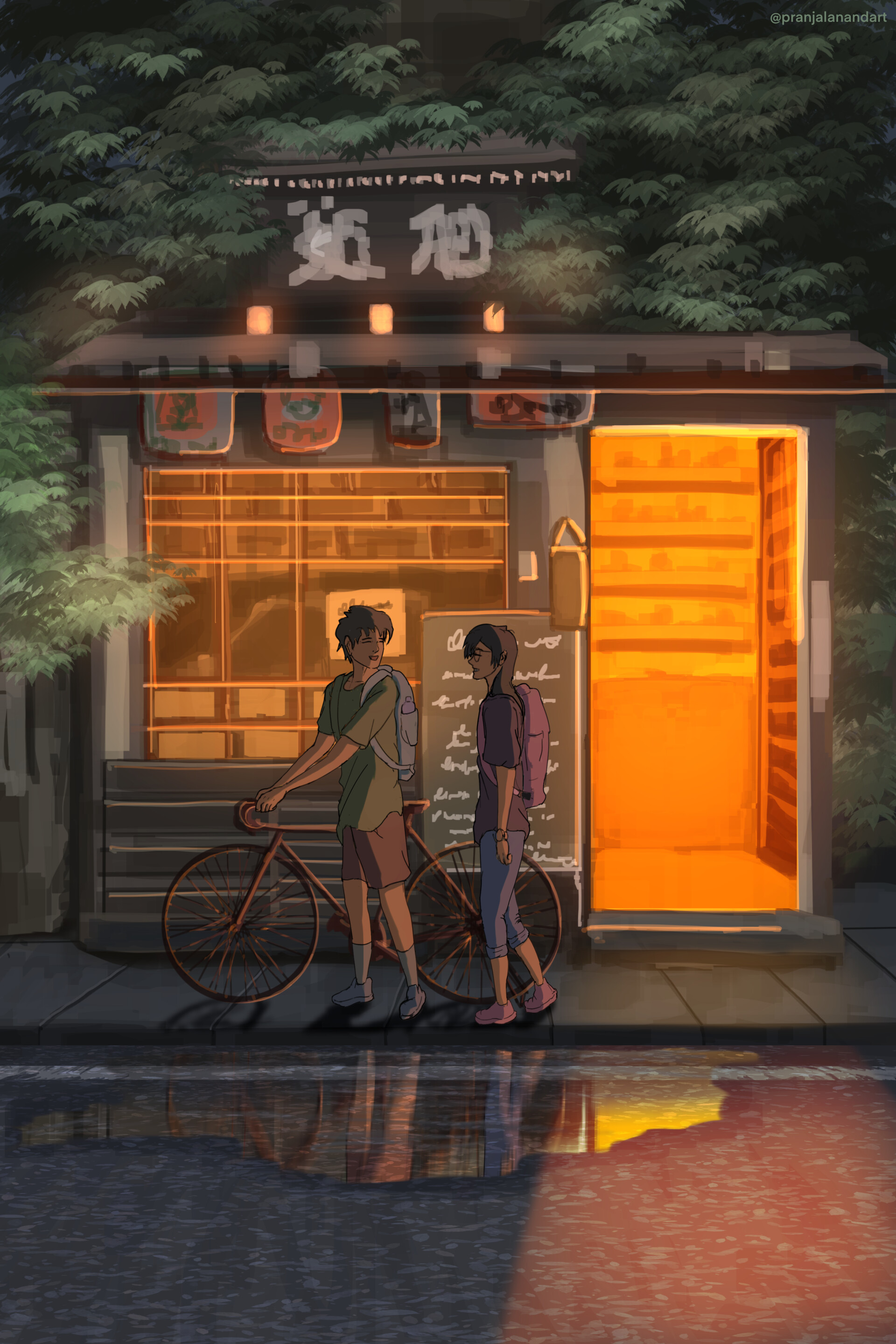 ArtStation - Cute little walk