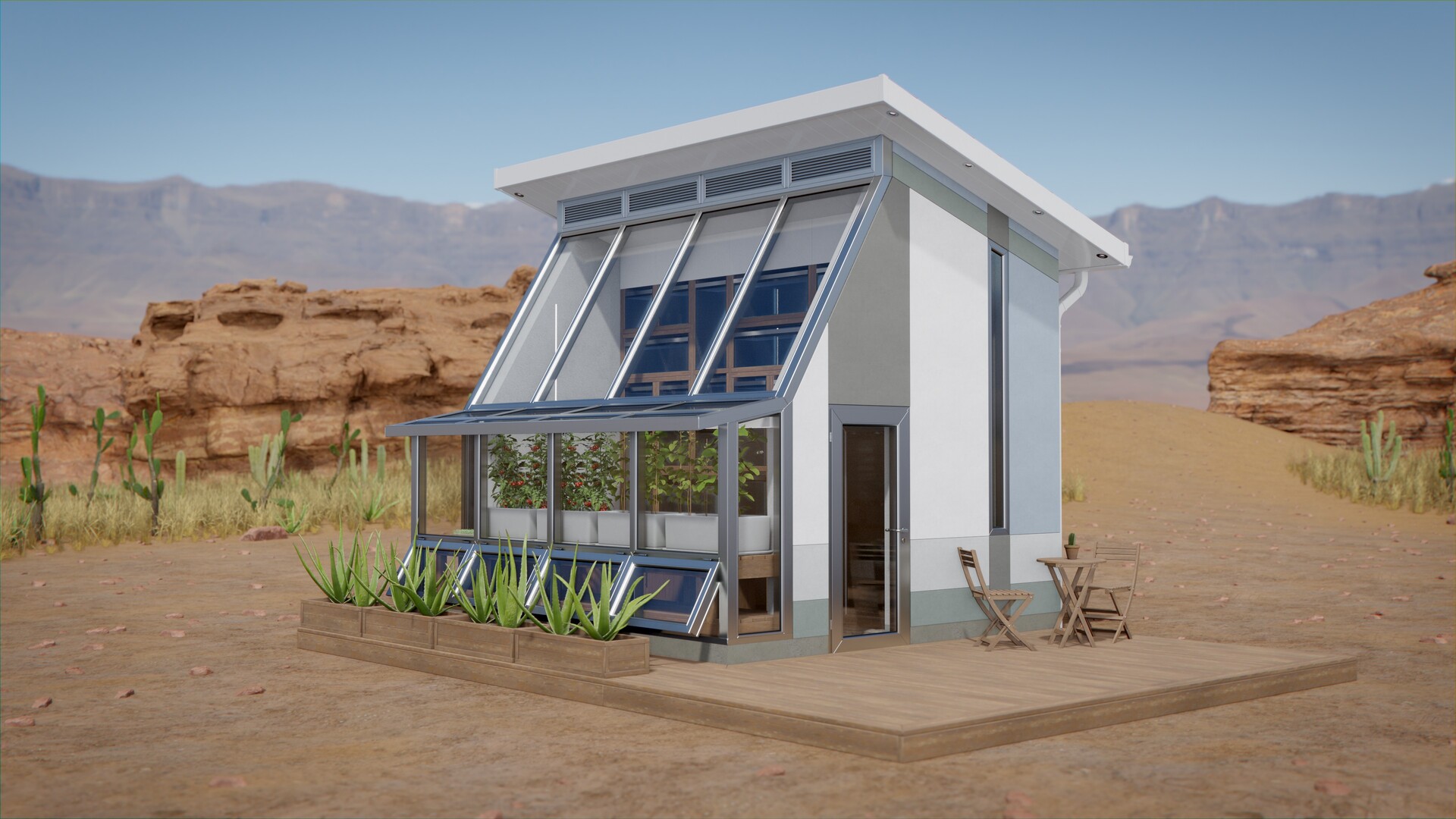 ArtStation - Passive Greenhouse