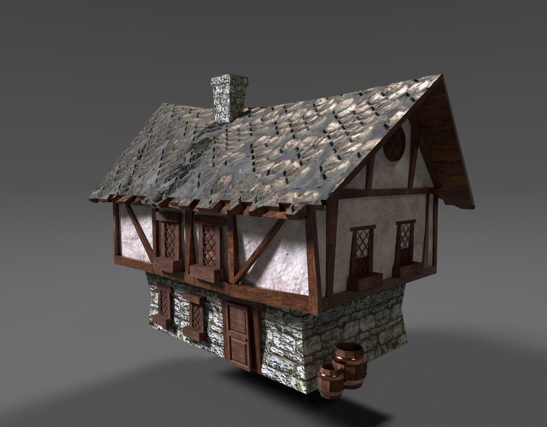 ArtStation - Medieval house