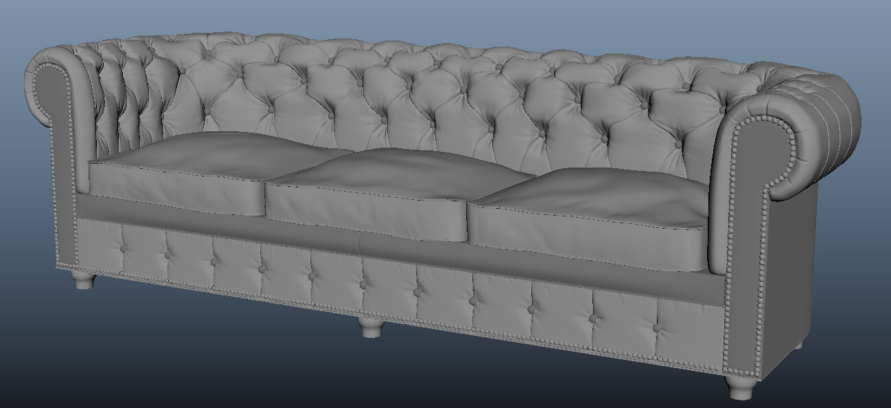 Portfolio - Chesterfield Couch
