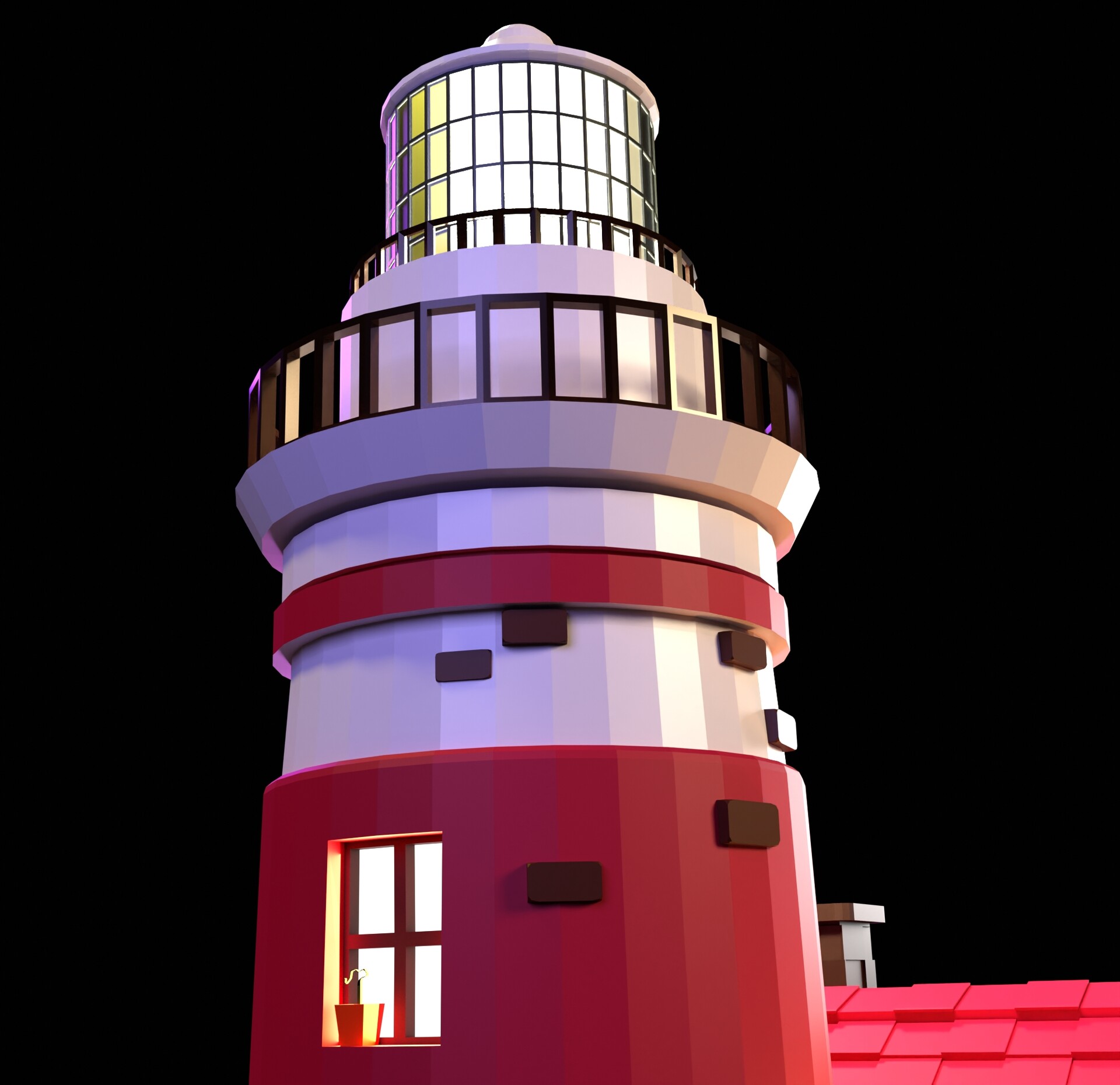 Bora Turan - Low Poly Lighthouse