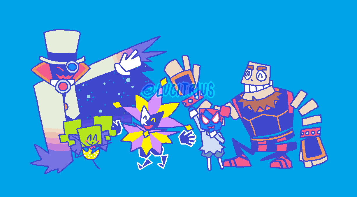 Count Bleck And Dimentio