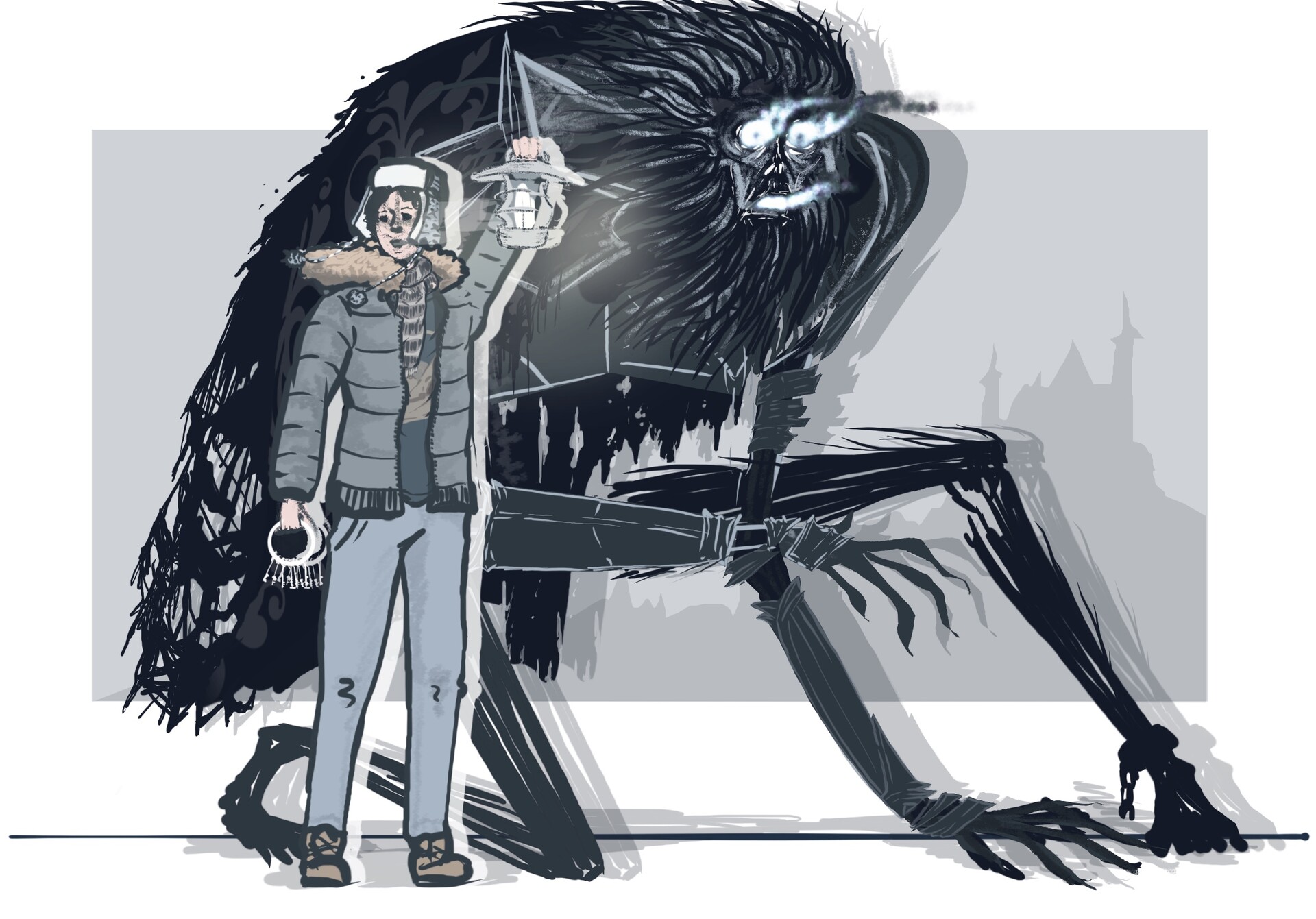 ArtStation - Holly and the Bluebeard