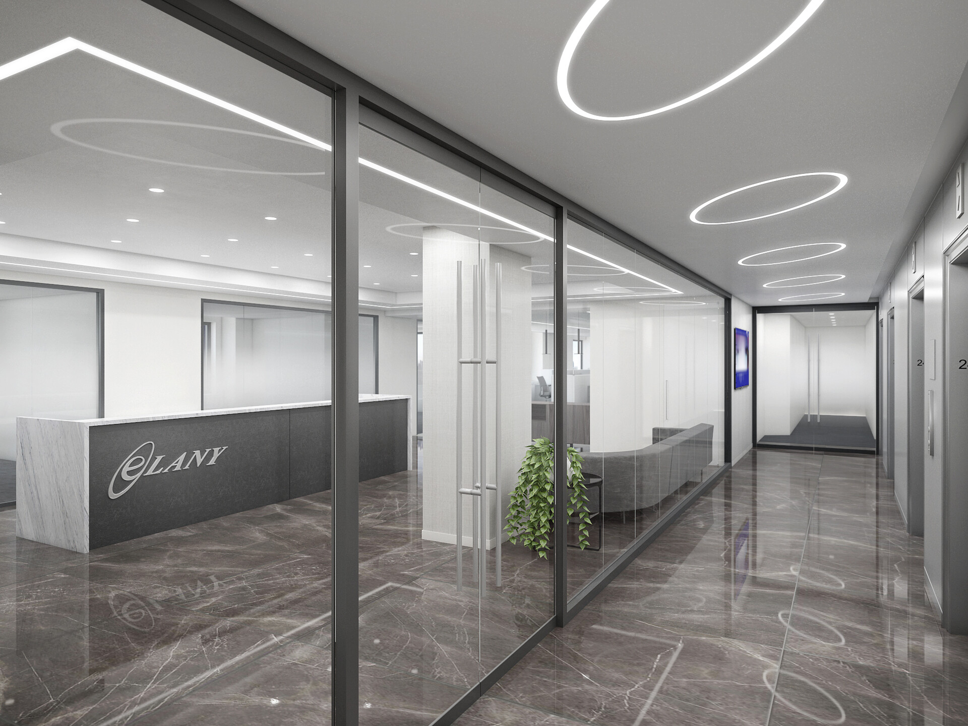 ArtStation - ELANY_120 Wall St_24F