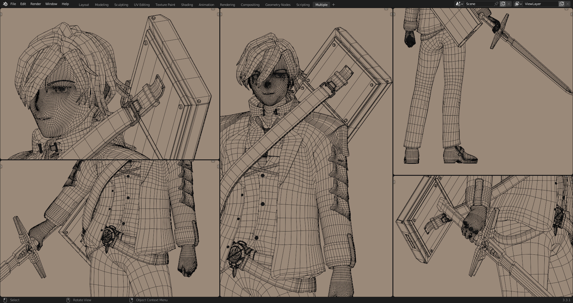 David Lin - Jaune 3.0 (Fansculpt)