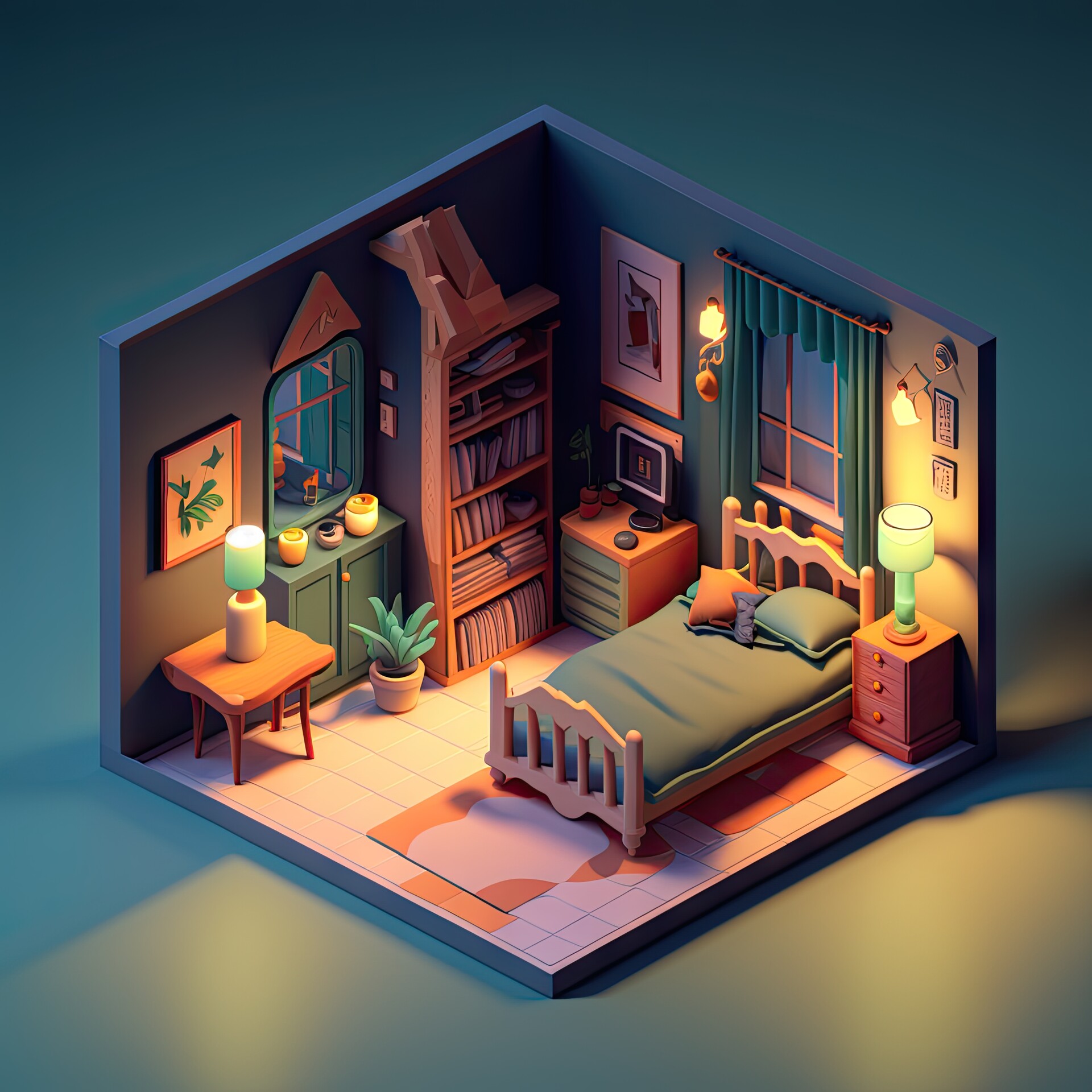 ArtStation - Cute Room!