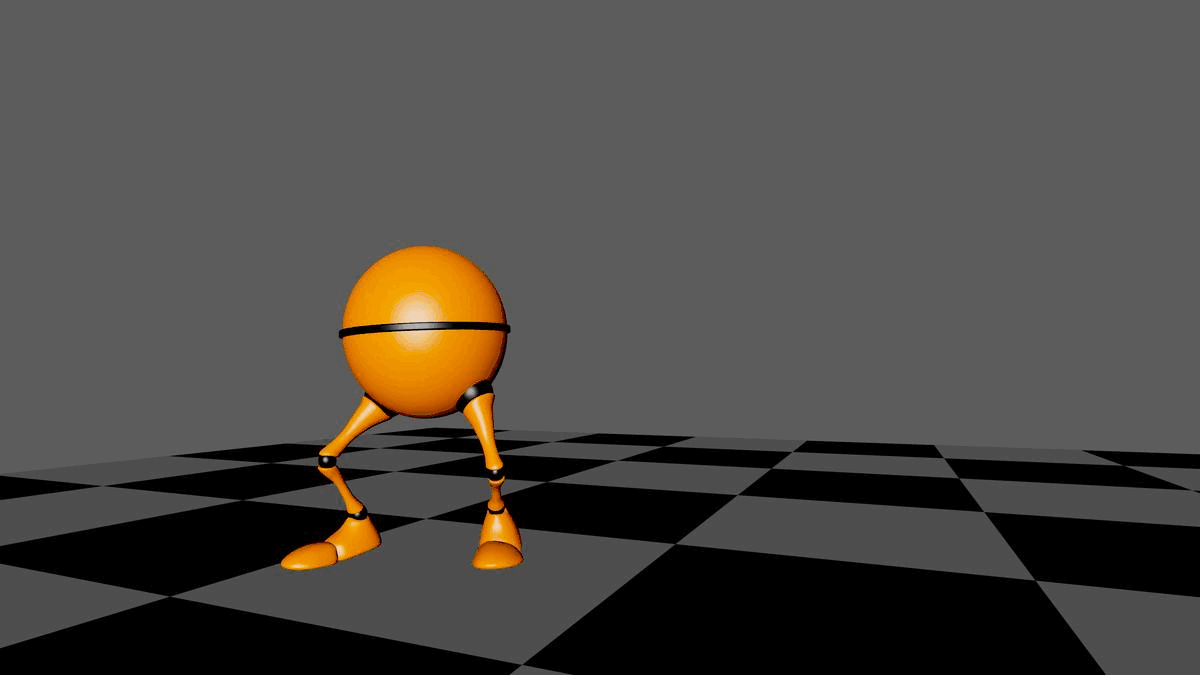 3d animation jump cycle