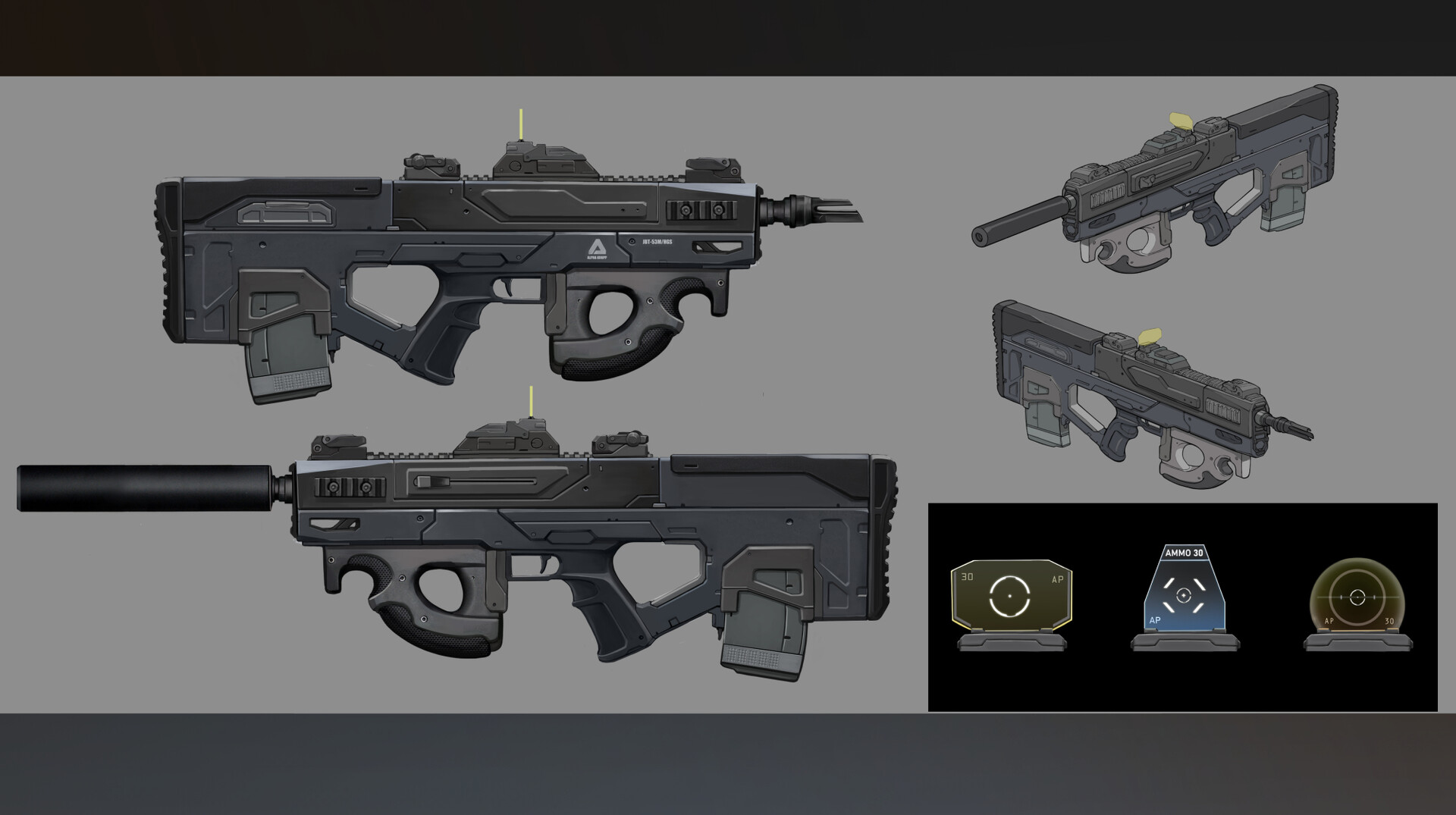 ArtStation - Another Pointless Bullpup