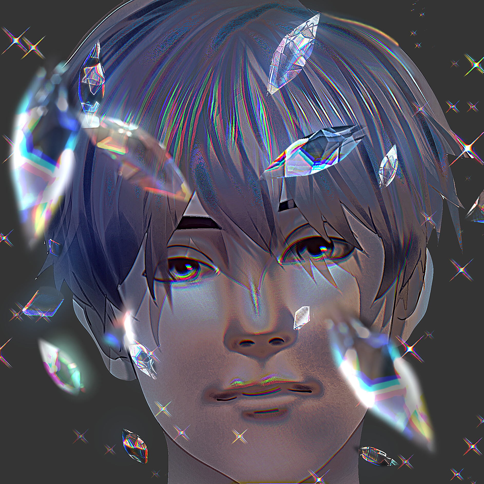 ArtStation - Crystal boy art