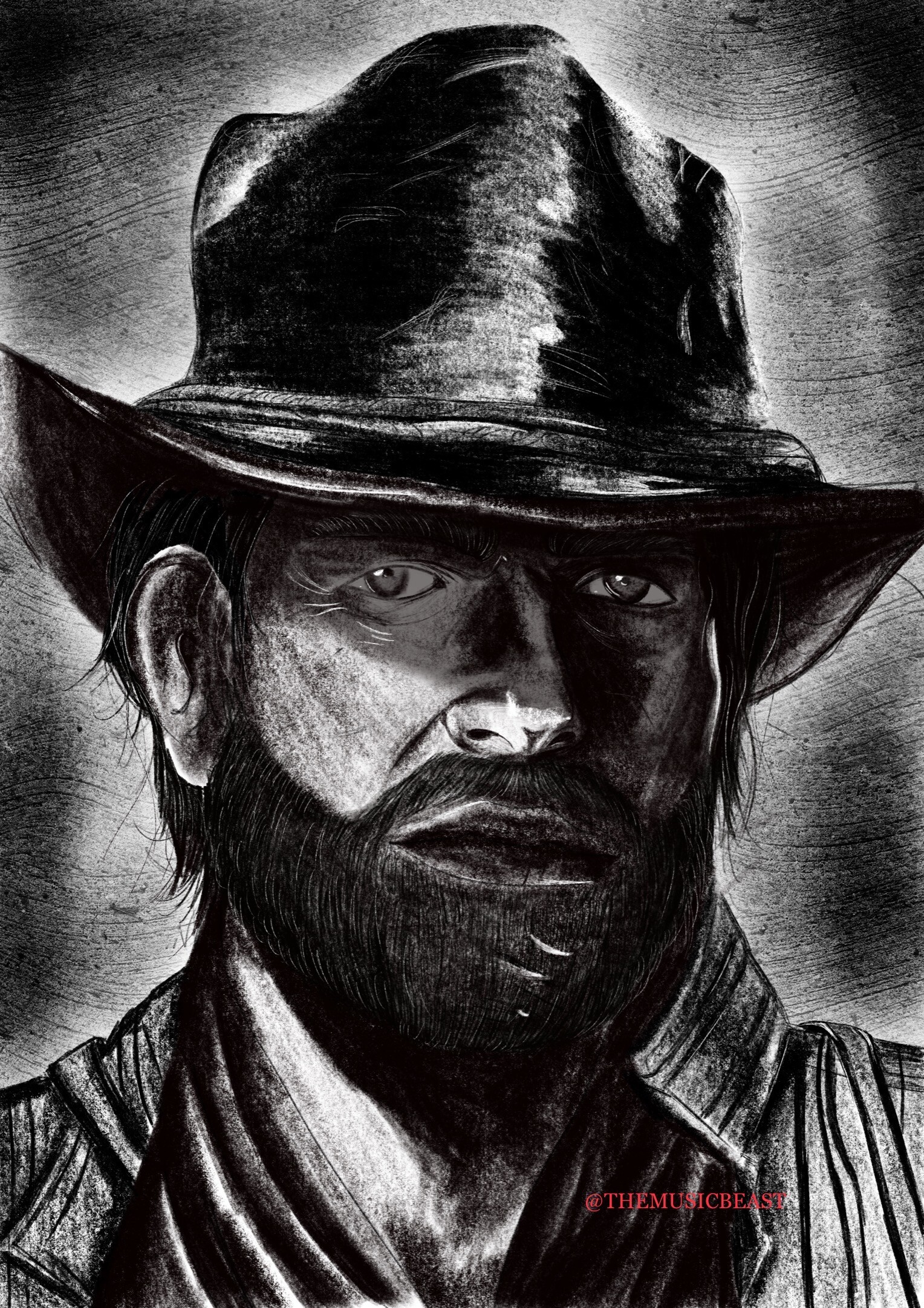 ArtStation - Arthur Morgan Sketch