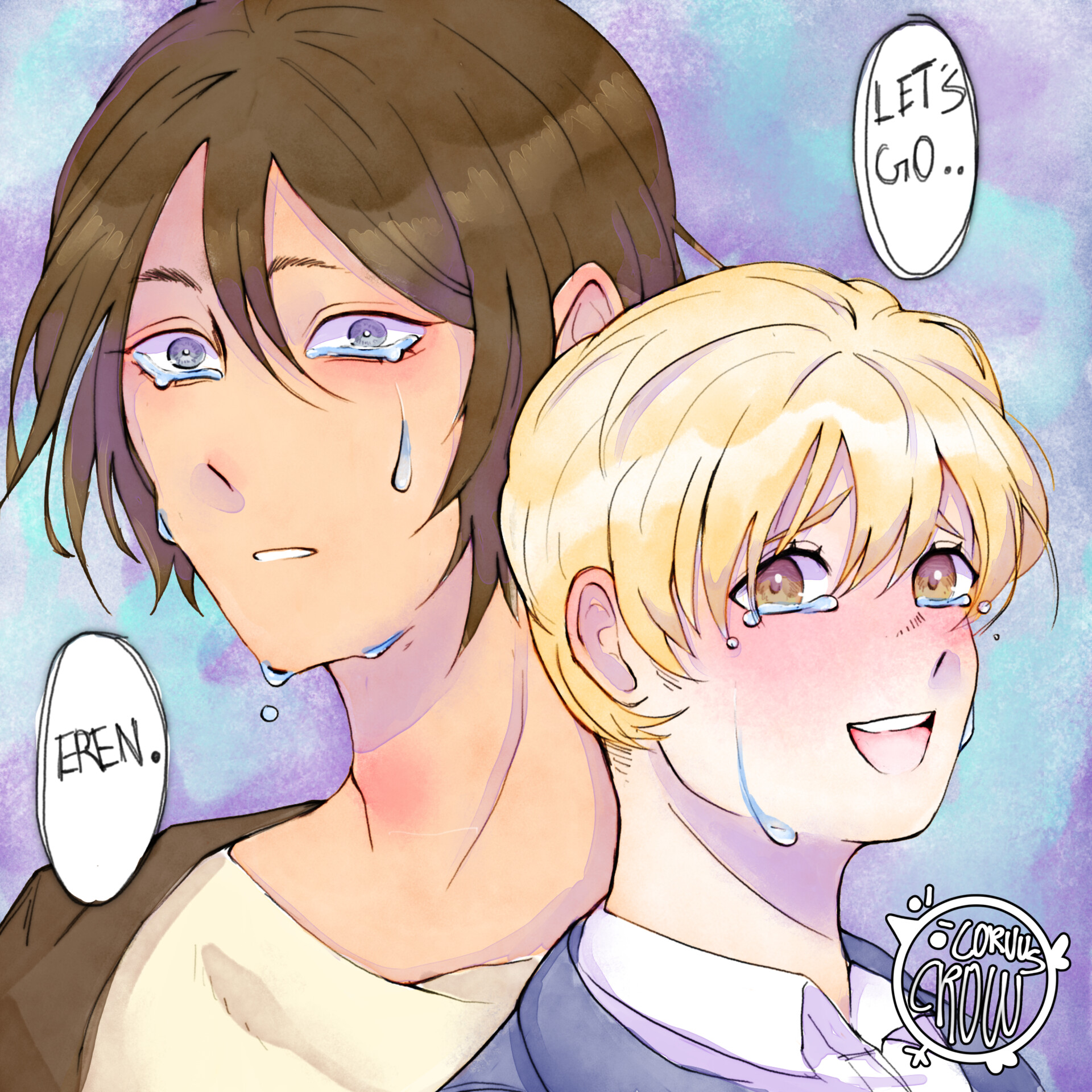 Titan Eren X Armin