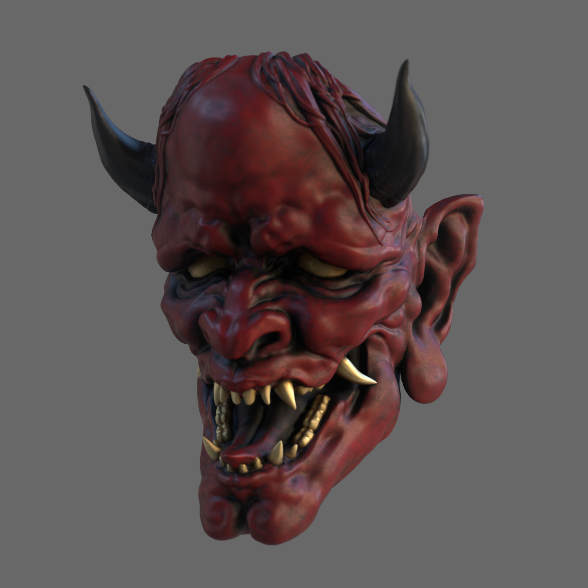 ArtStation - HANNYA MASK