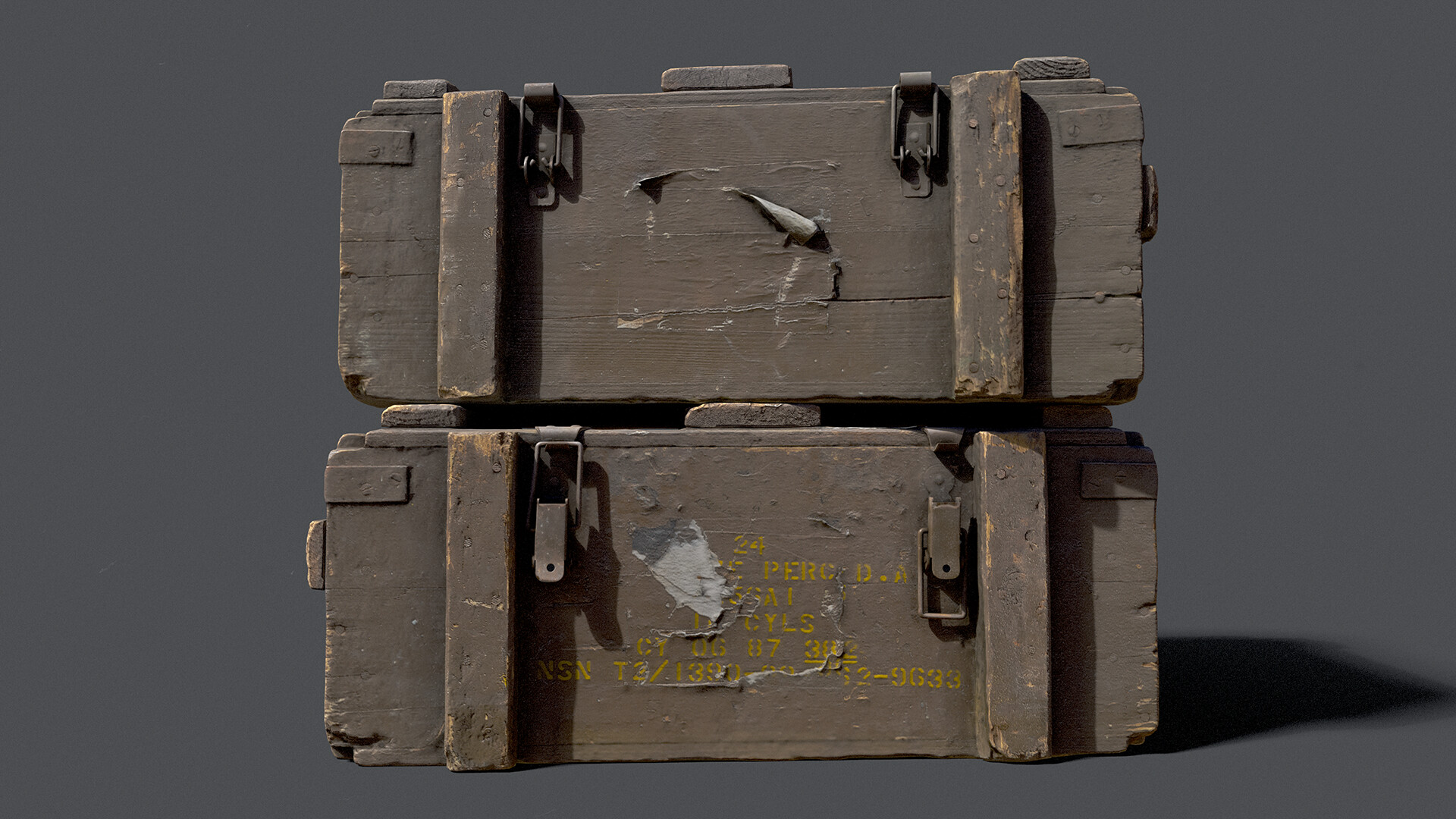 Jesse Barratt - WW2 Ammo Crate - Realtime 3D Photogrammetry Scan