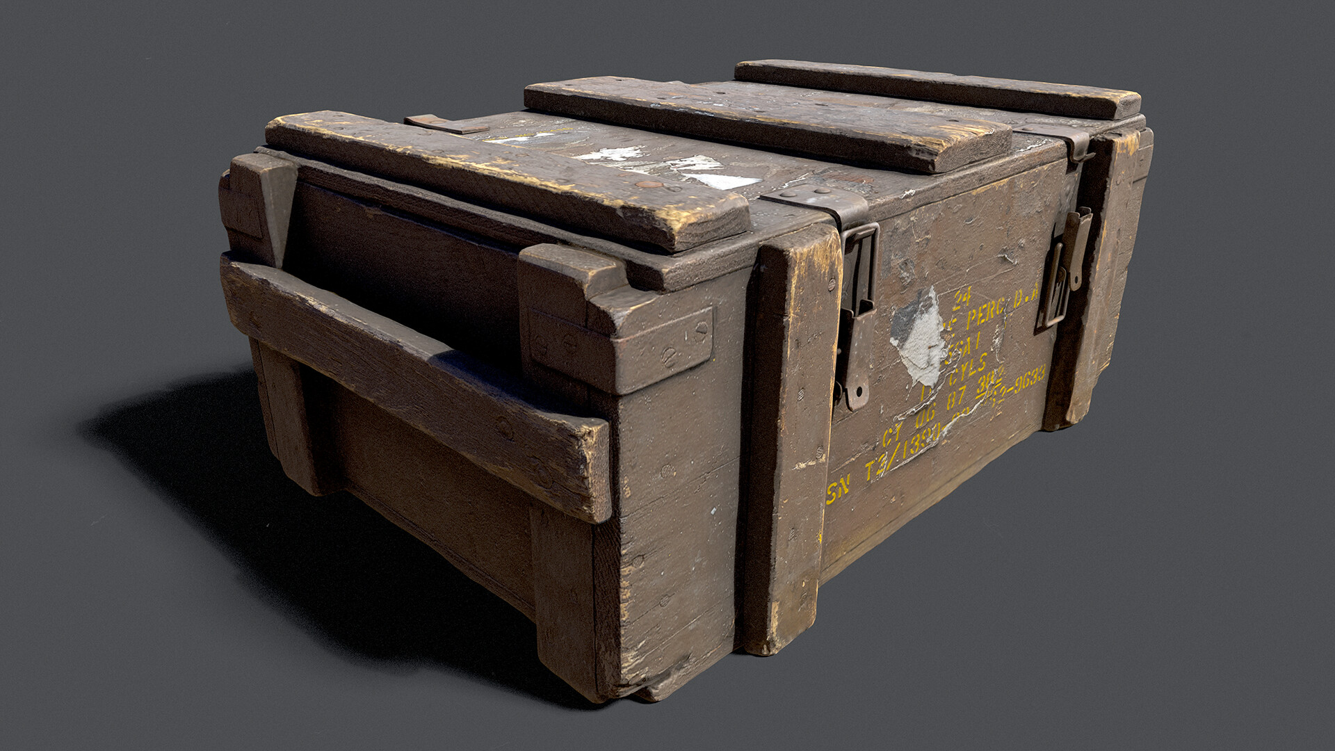 Jesse Barratt - WW2 Ammo Crate - Realtime 3D Photogrammetry Scan