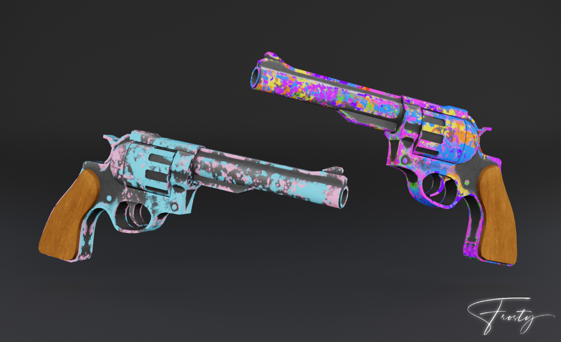 ArtStation - Paint Splatter Guns (Roblox, Feb 2023)