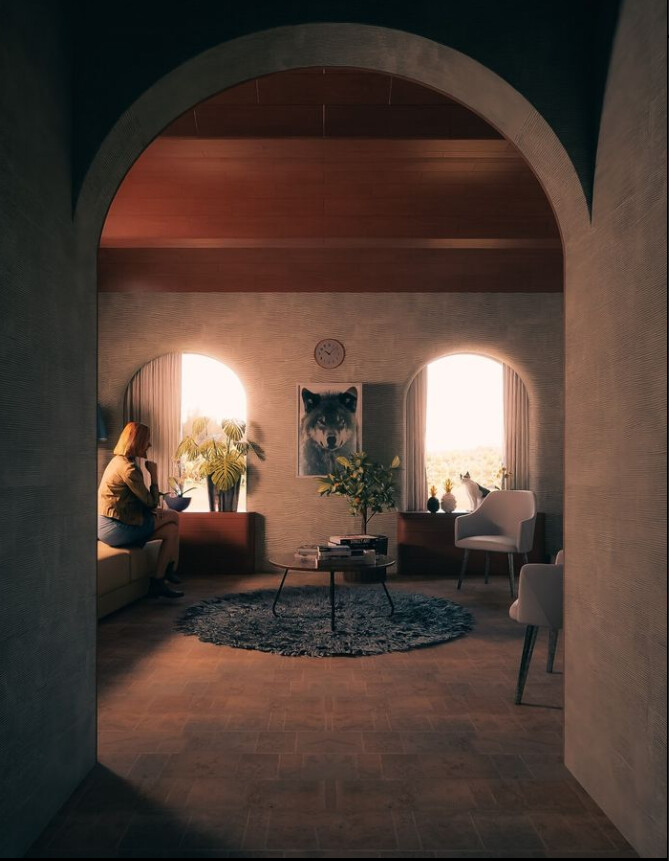 ArtStation - Contemplating Serenity