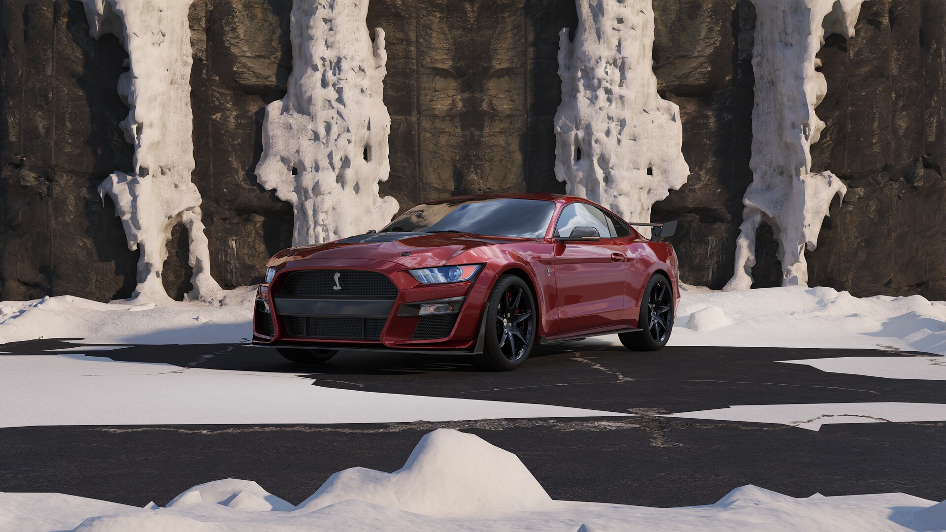 ArtStation - Ford Mustang Shelby GT500 2020 - Vray Render