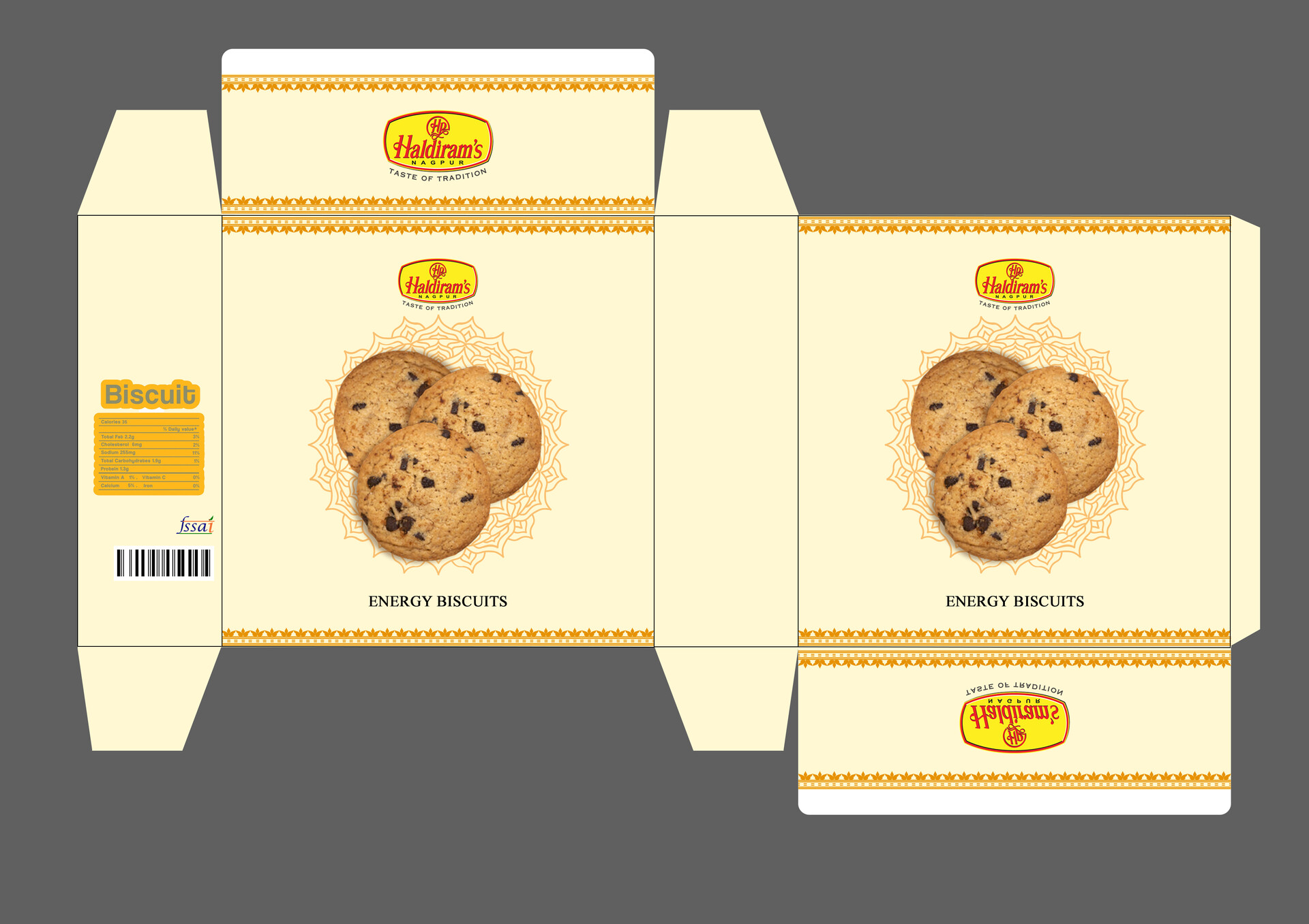 ArtStation - cookies and sweet box packaging design