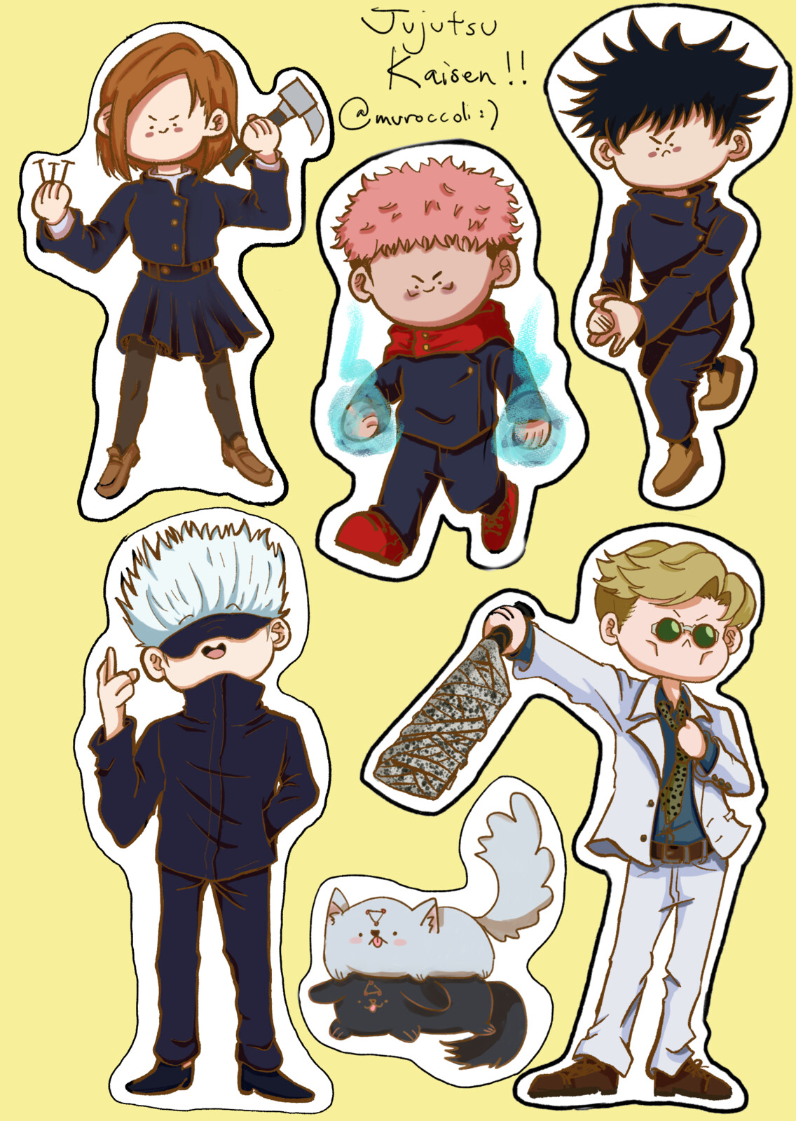 Muro - Jujutsu Kaisen Chibi Fanart