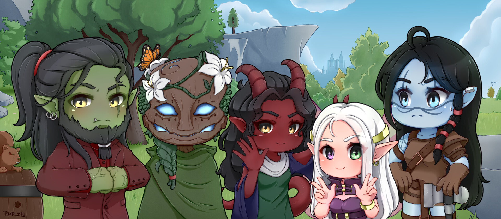 ArtStation - Commission - Dream Team