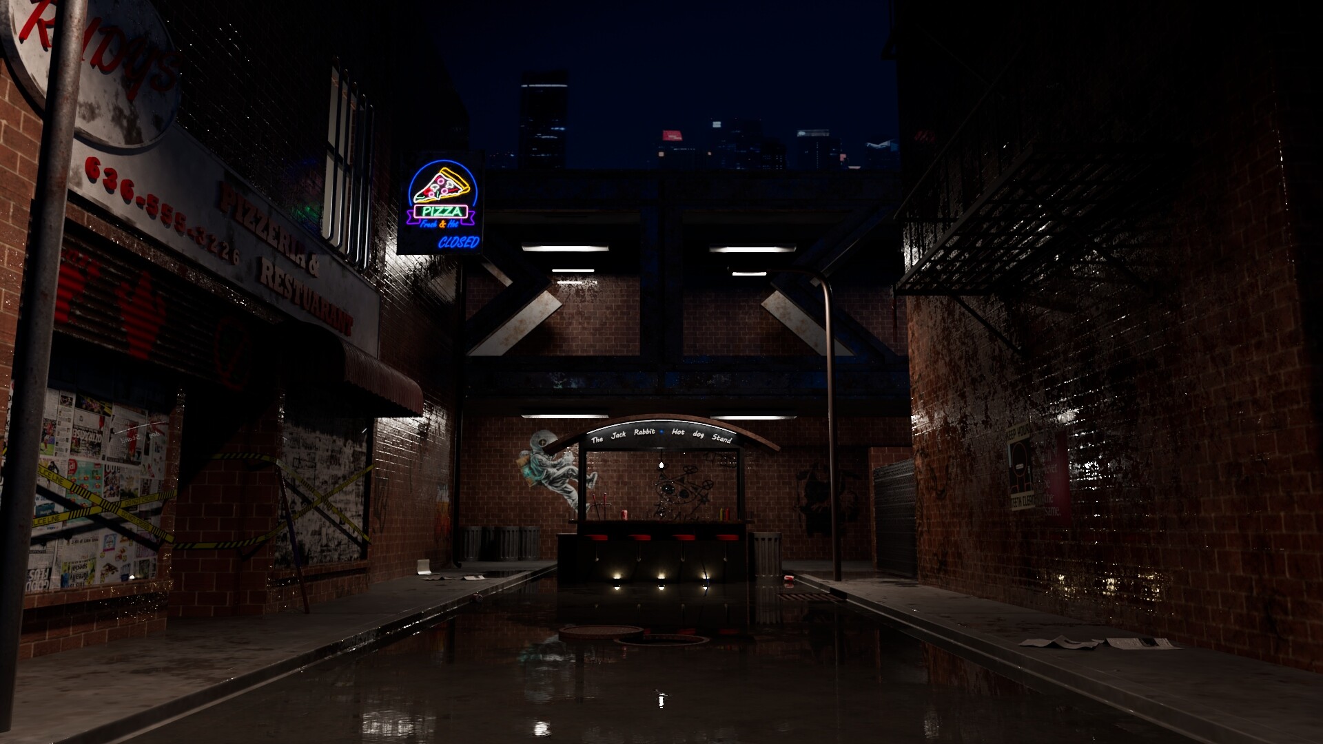 ArtStation - Ninja Turtle Alley