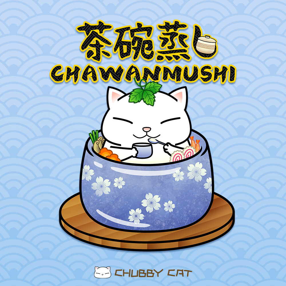 ArtStation - Chawanmushi Cat