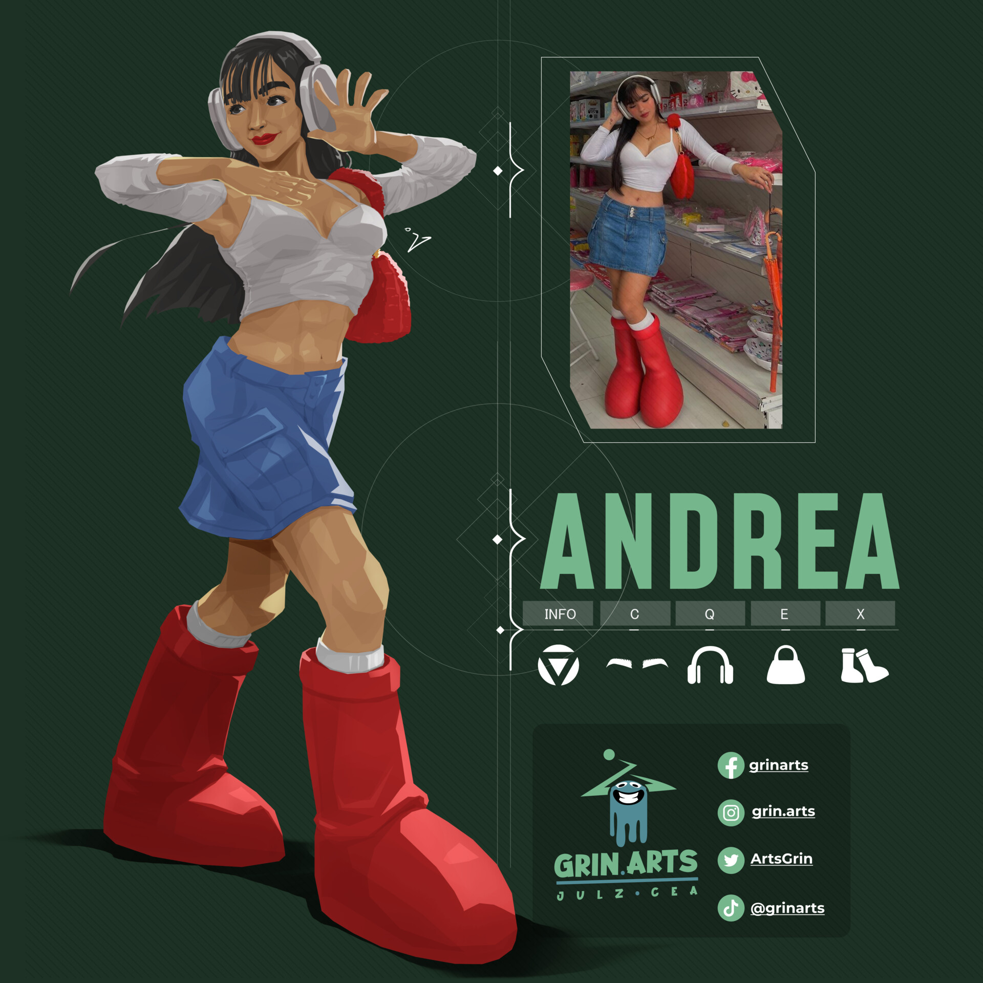 Julius Cea - ANDREA as Valorant Agent