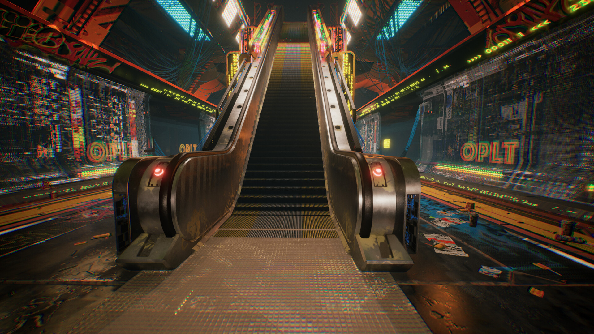 Wing fox - Houdini Tutorial Procedural Modeling [escalator]