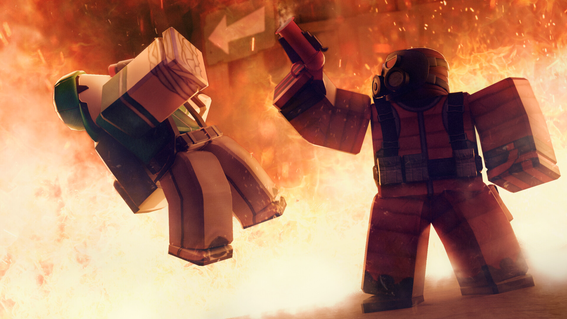 ArtStation - TC2: Set the world on fire