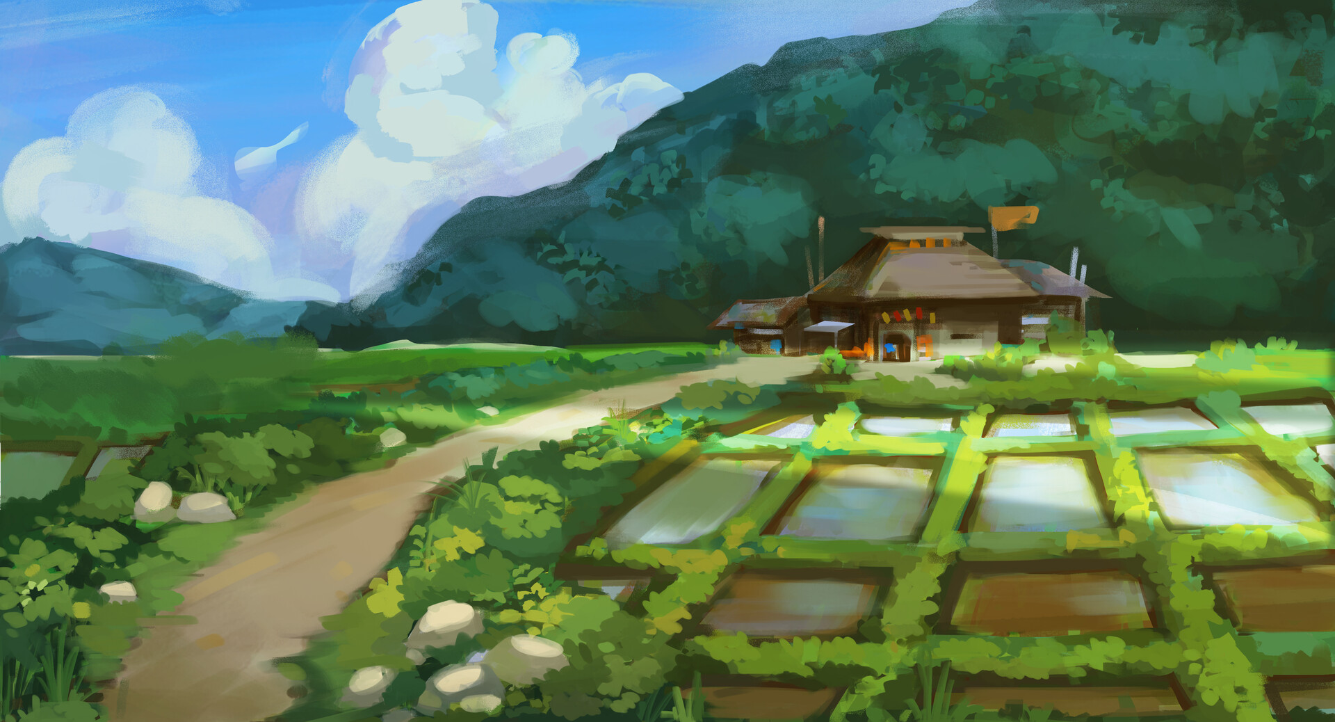 ArtStation - A Village