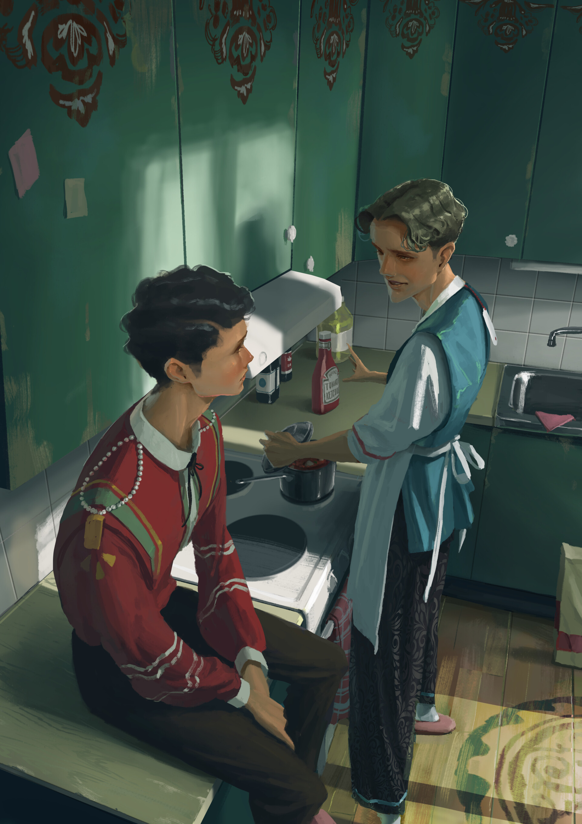 ArtStation - Catch up over ketchup