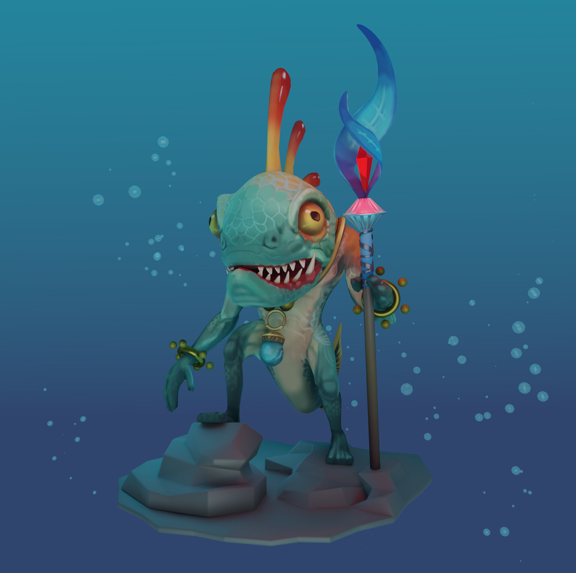 ArtStation - Fish Man