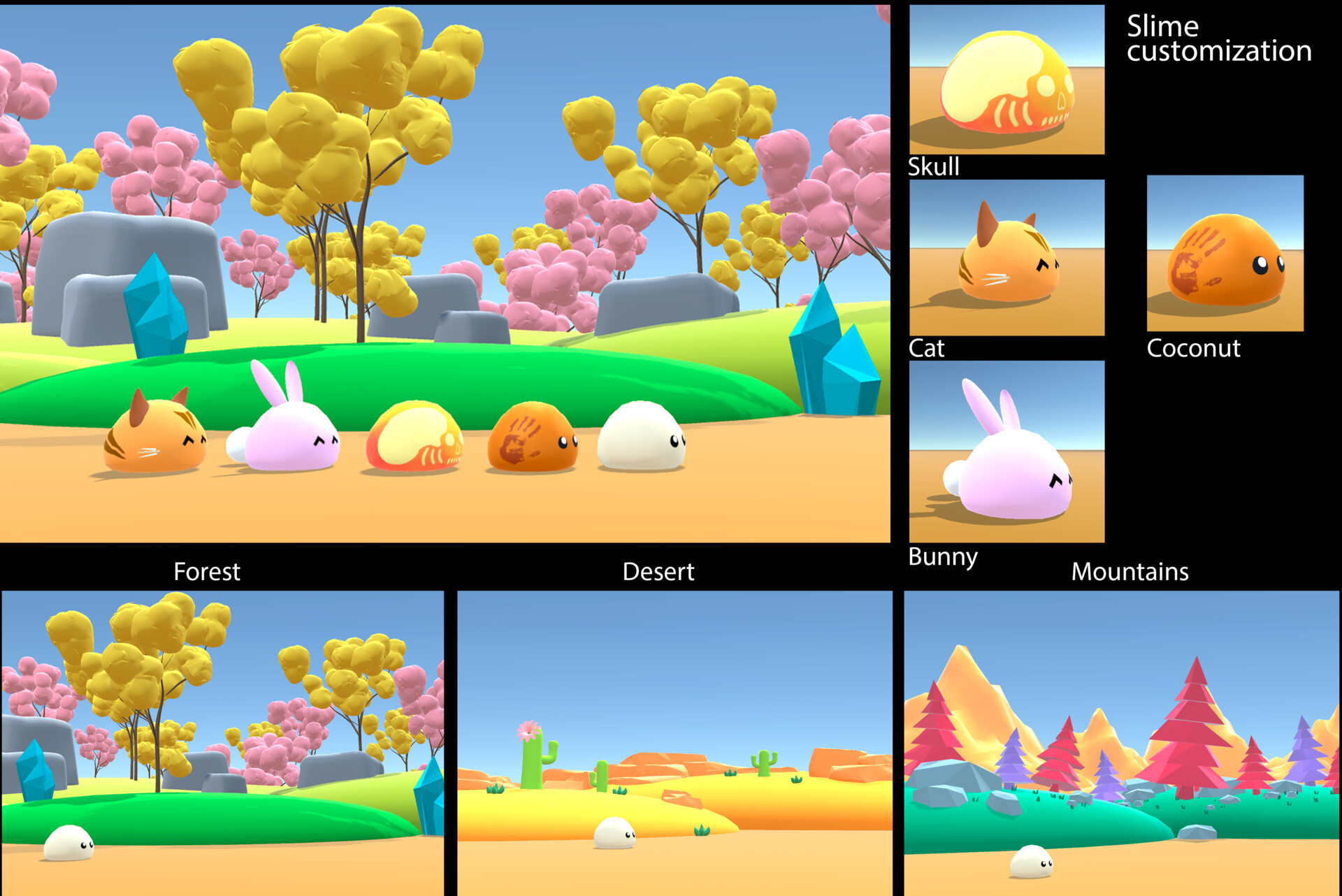 ArtStation - Slime Locations | Unity