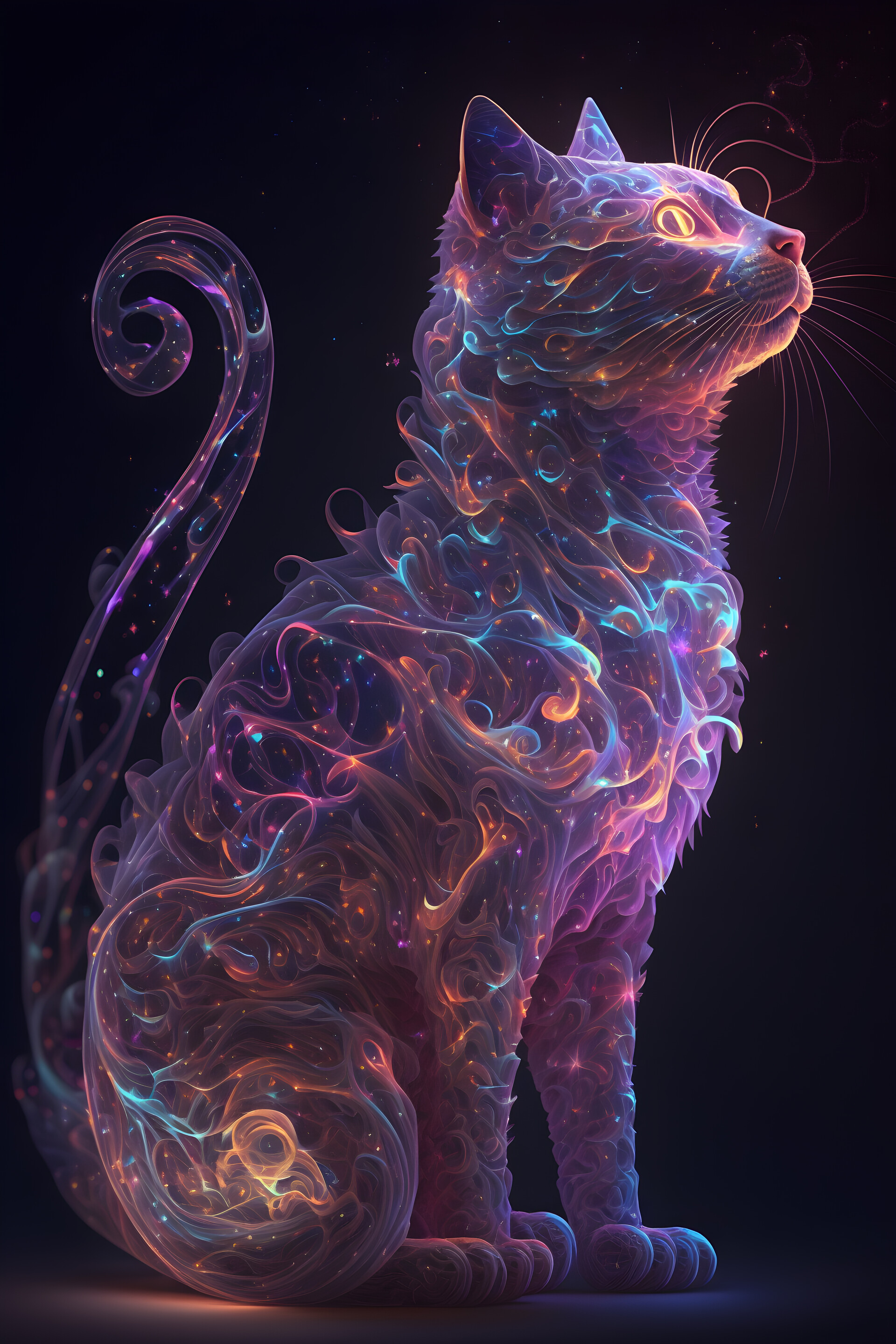 ArtStation - Galaxus Cat