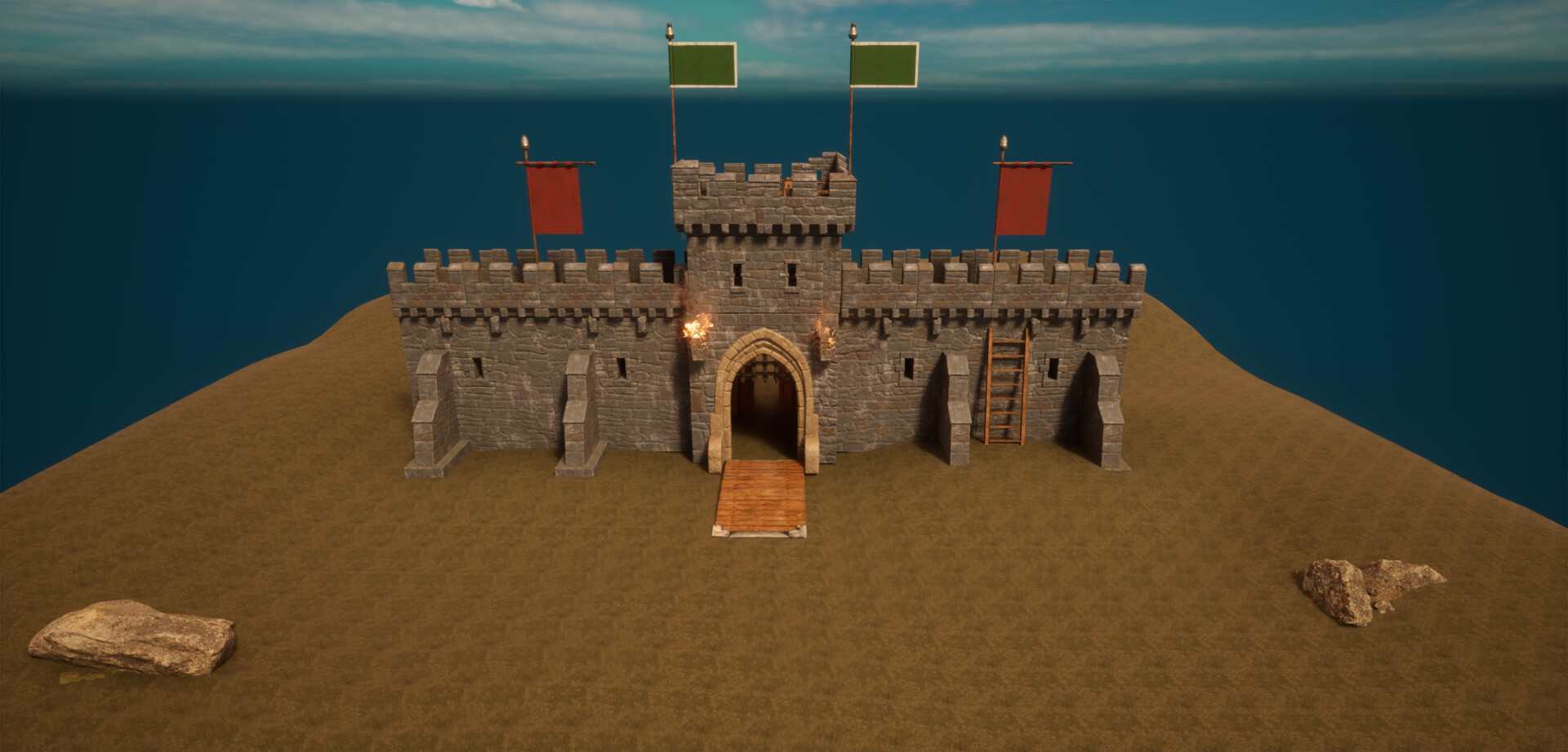 Nicolas Benjamin - Dwarven Forge Castle Project