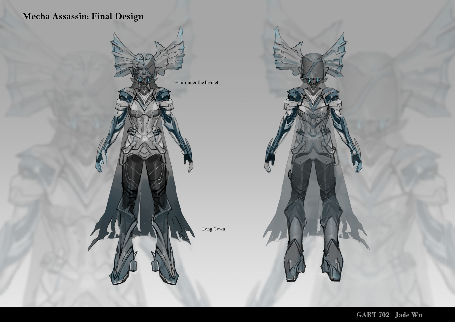 ArtStation - Half-mech Character Design