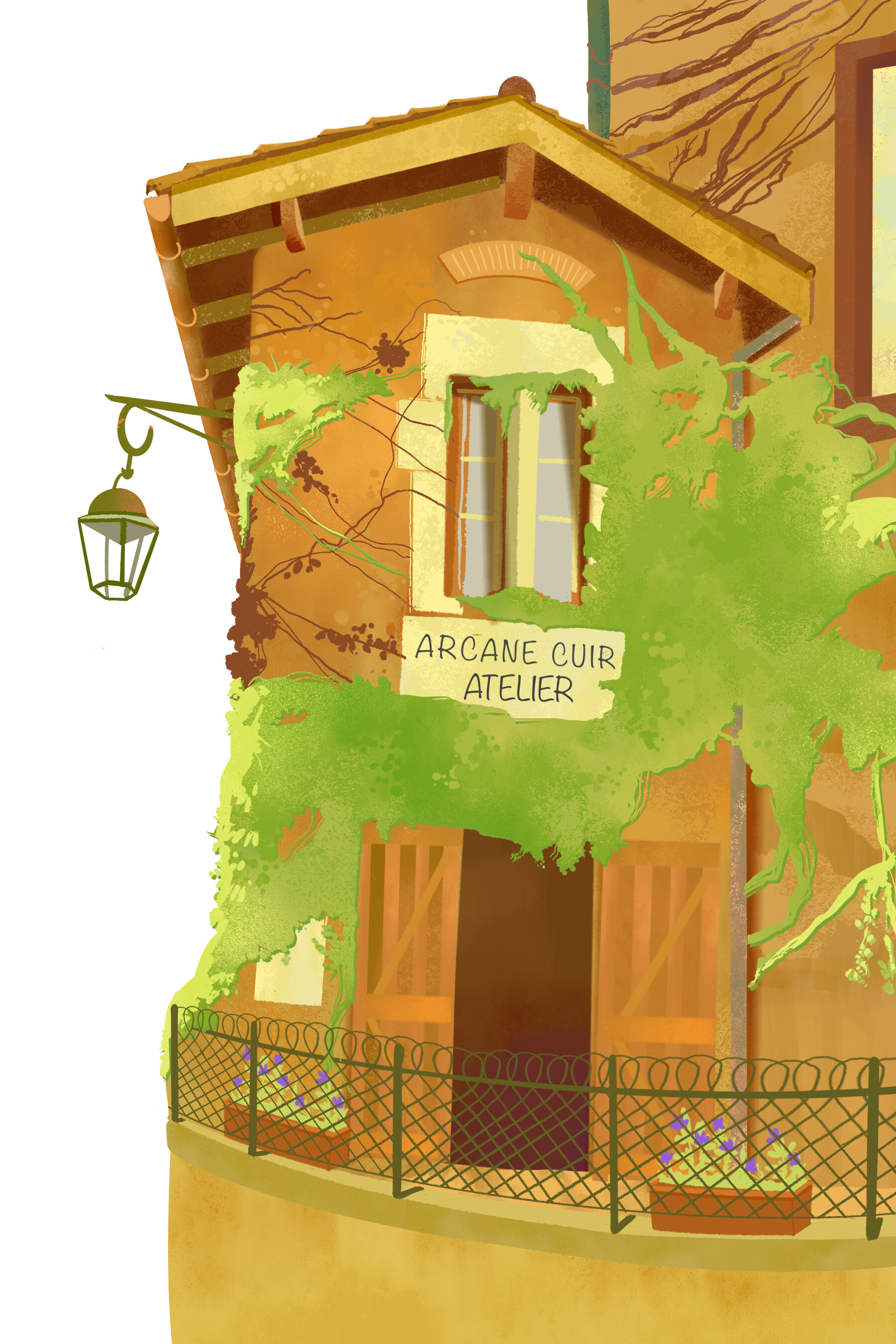 Fiola - House painting from reference