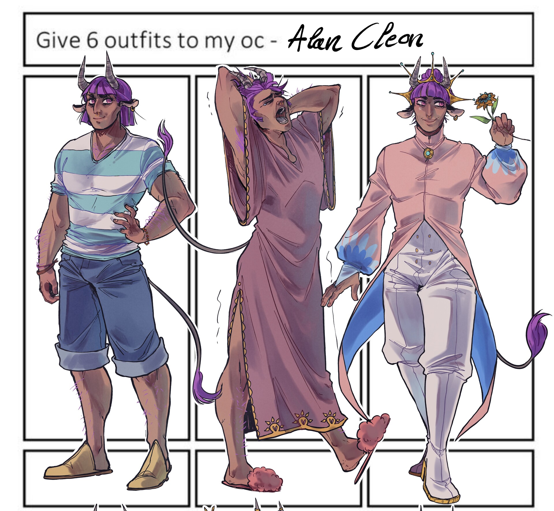 ArtStation - My oc Alan