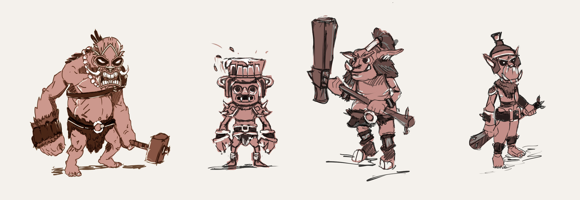 ArtStation - Enemy Concepts