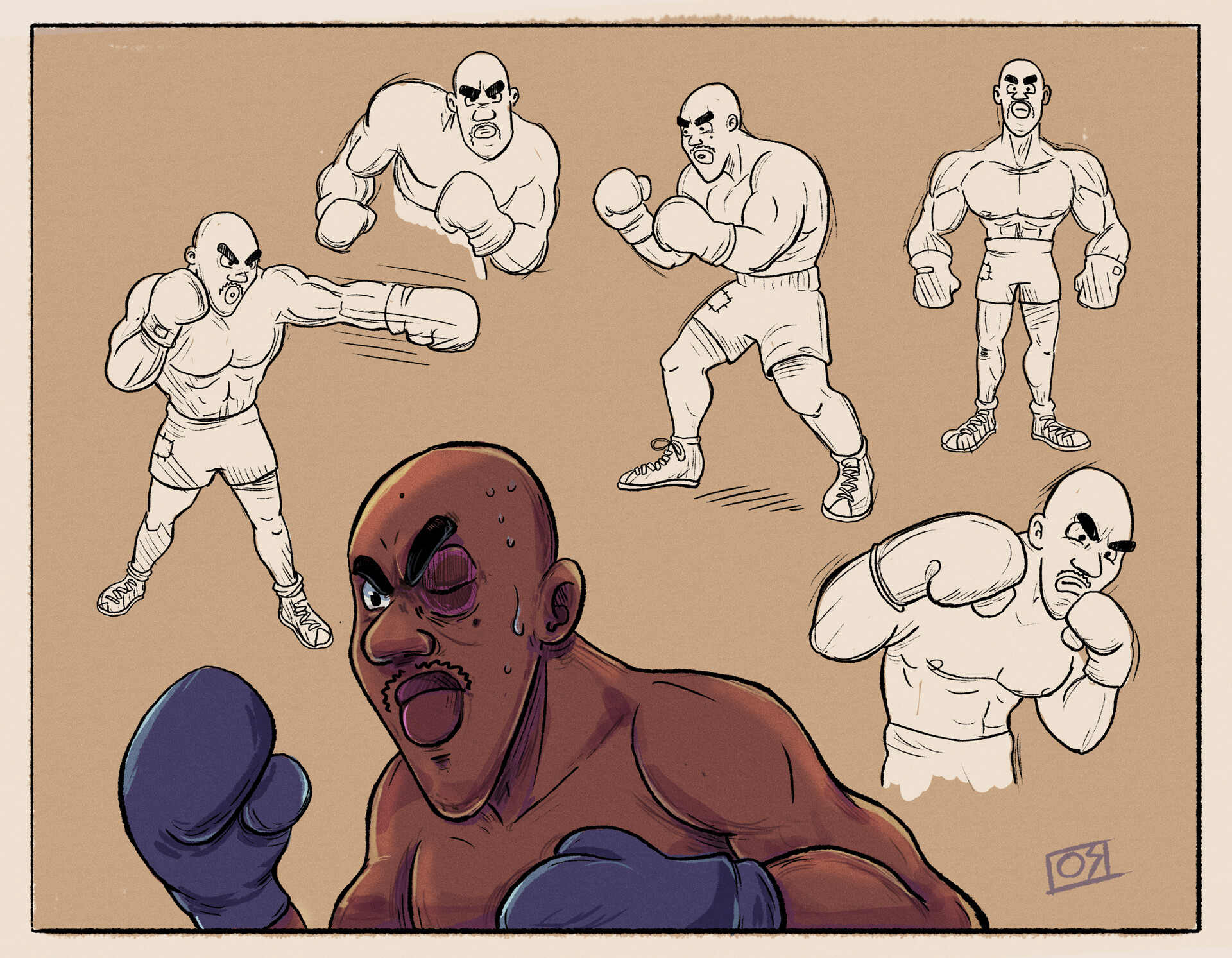 1920’s Boxer Character by Octavio Sosa — ProUser.Me