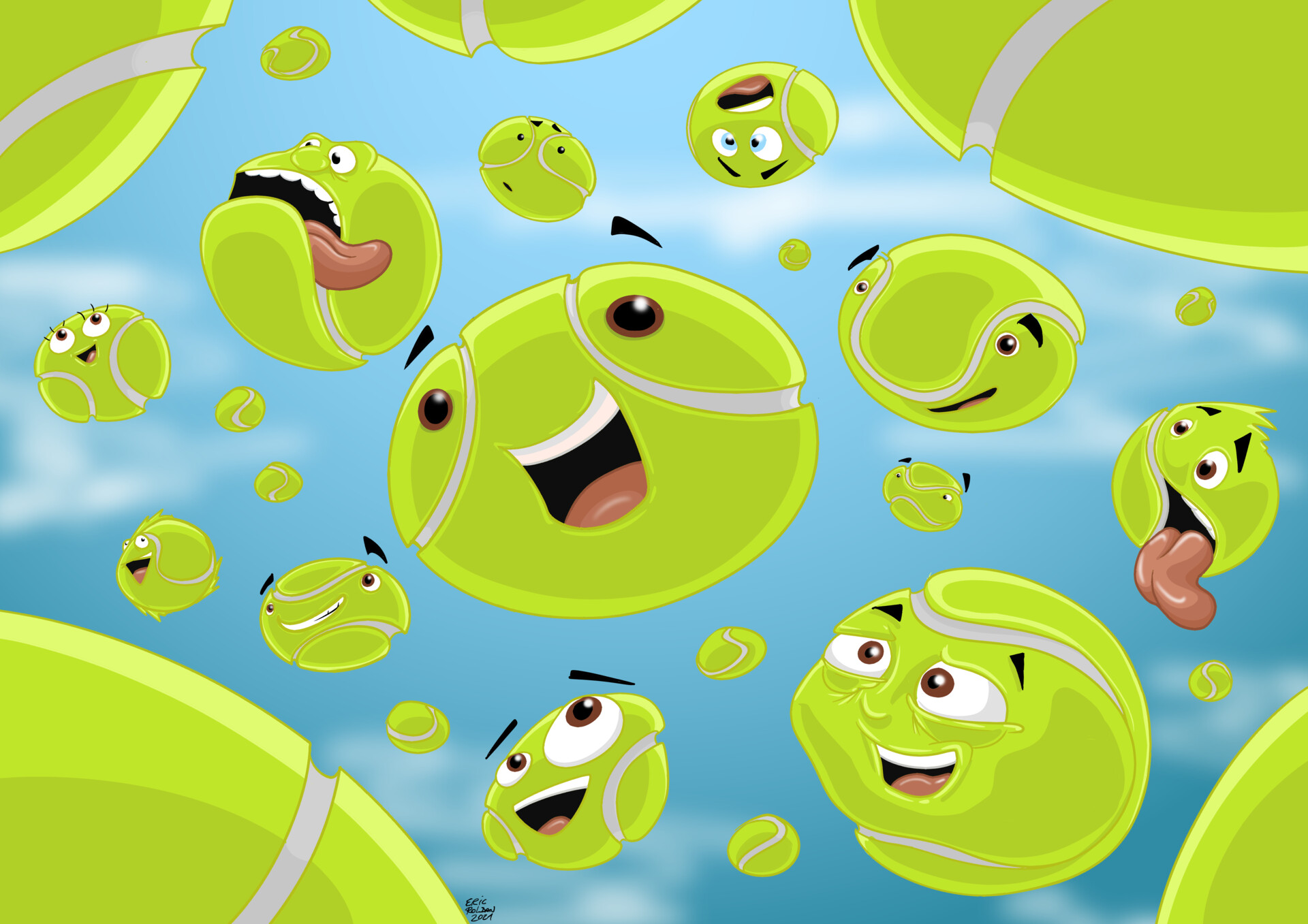 Flying Balls — Match Point by Eric Roldan — ProUser.Me