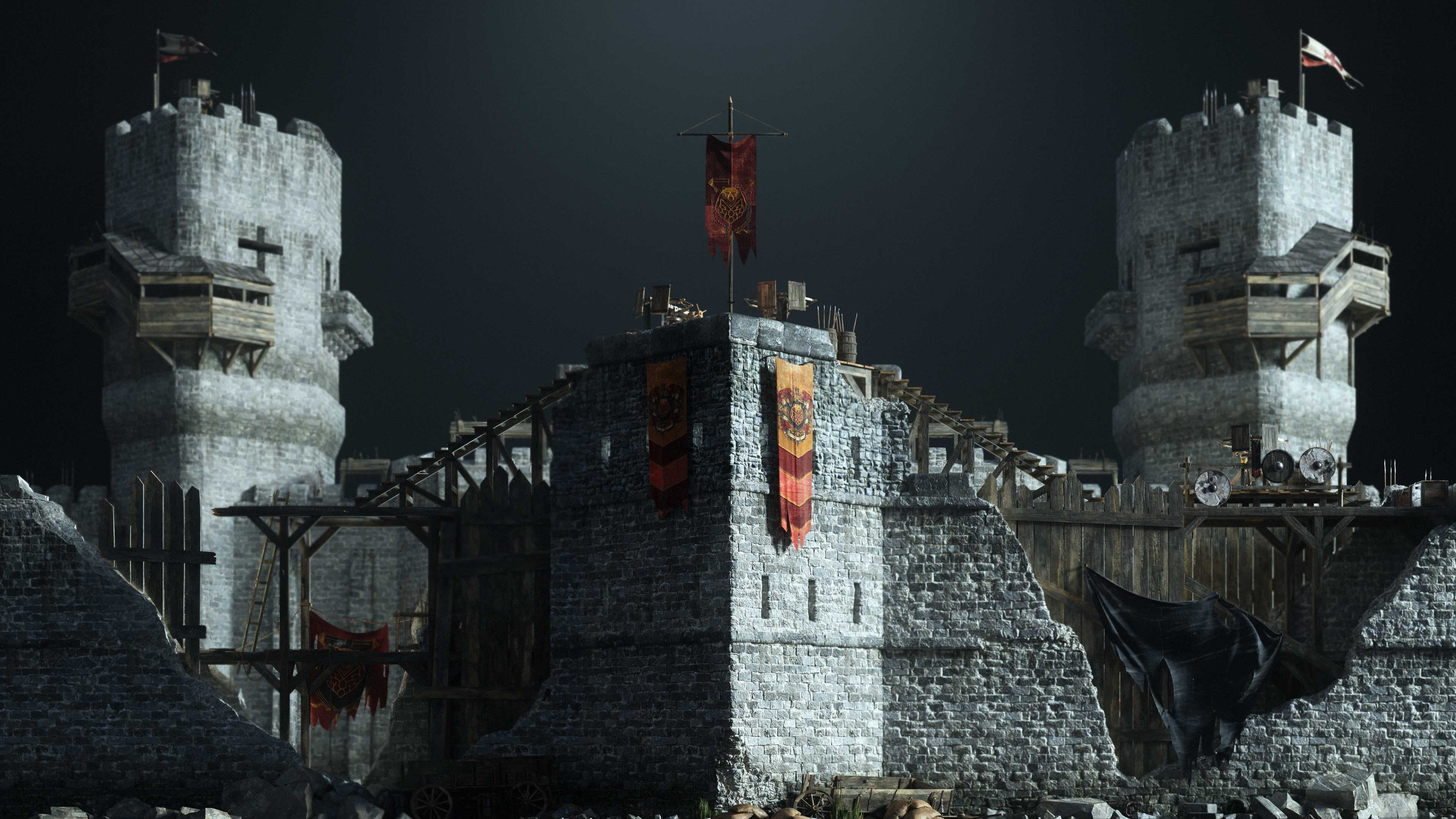 KitBash3D - Medieval Siege - 3D Asset Kit