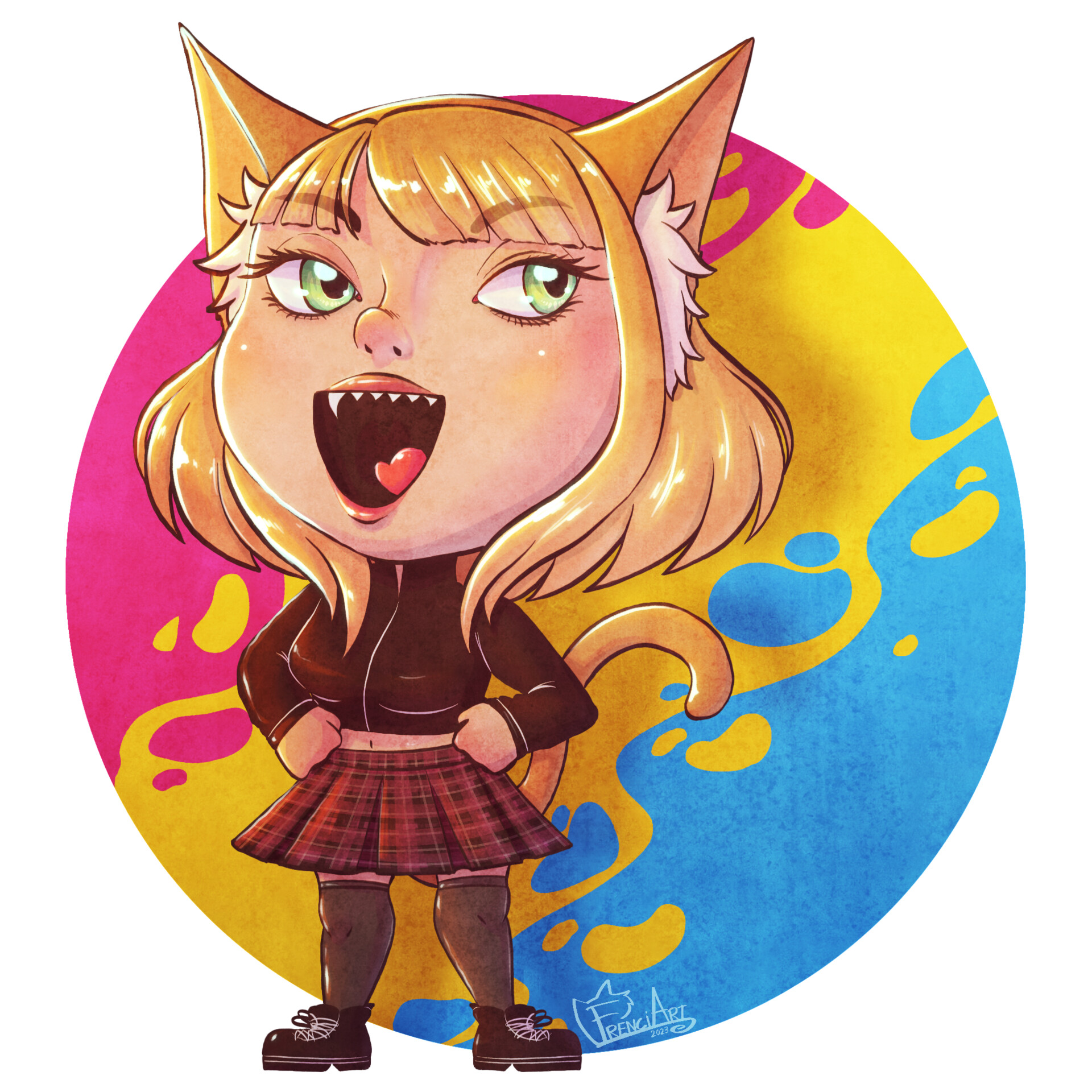 ArtStation - Chibi Commission Synthi