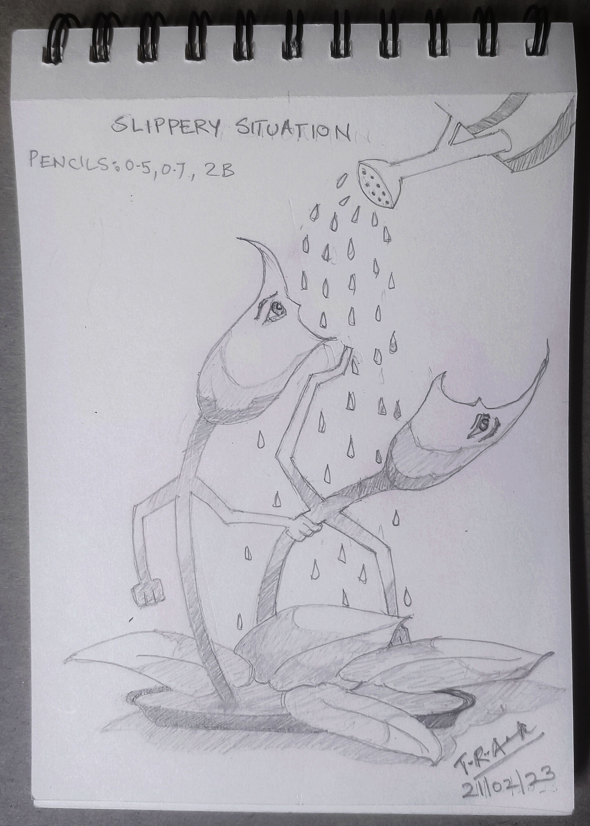 ArtStation - Surreal: Slippery situation in a Plant's Life