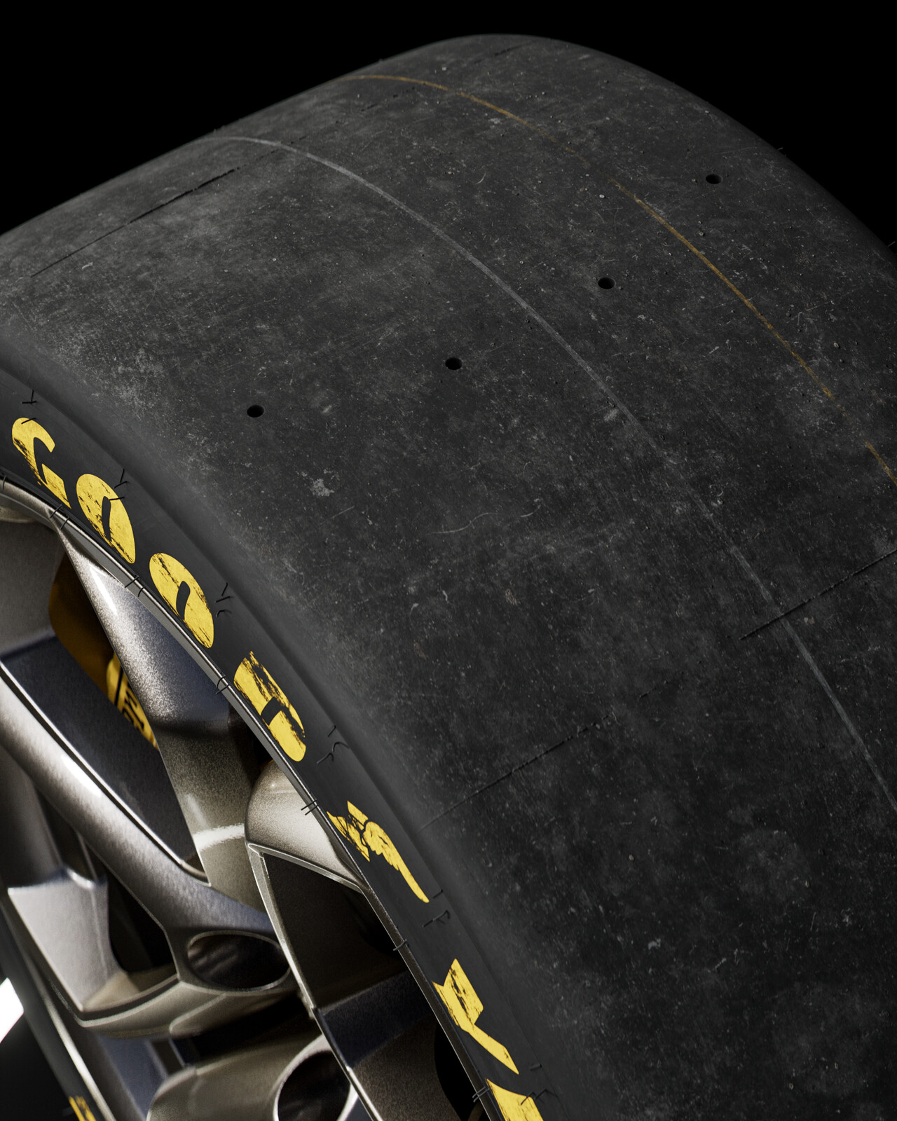 Roman Tikhonov - Goodyear 265/660 ZR18 BTCC Slick Race Tyre (Real World ...