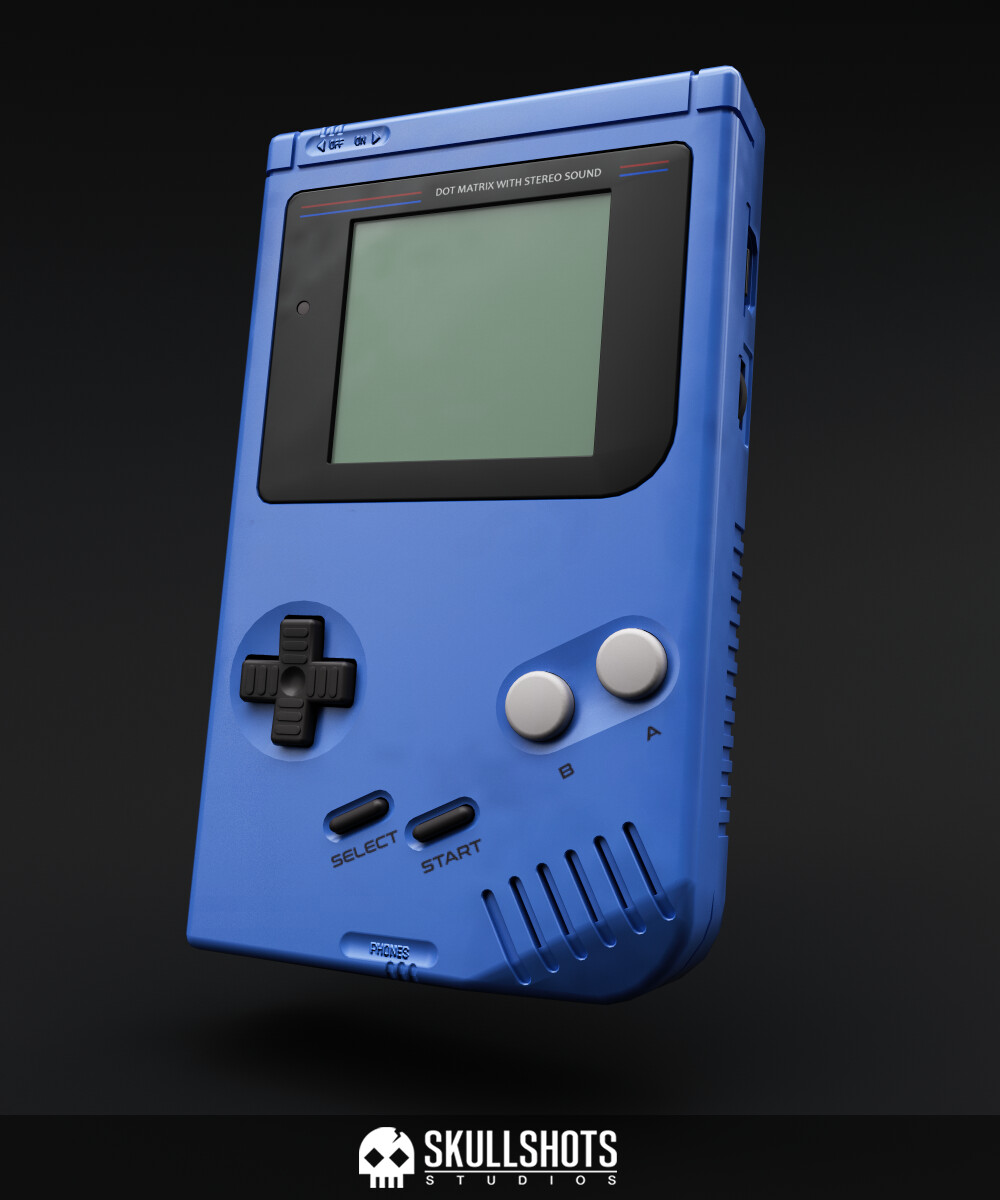 ArtStation - Classic Gameboy