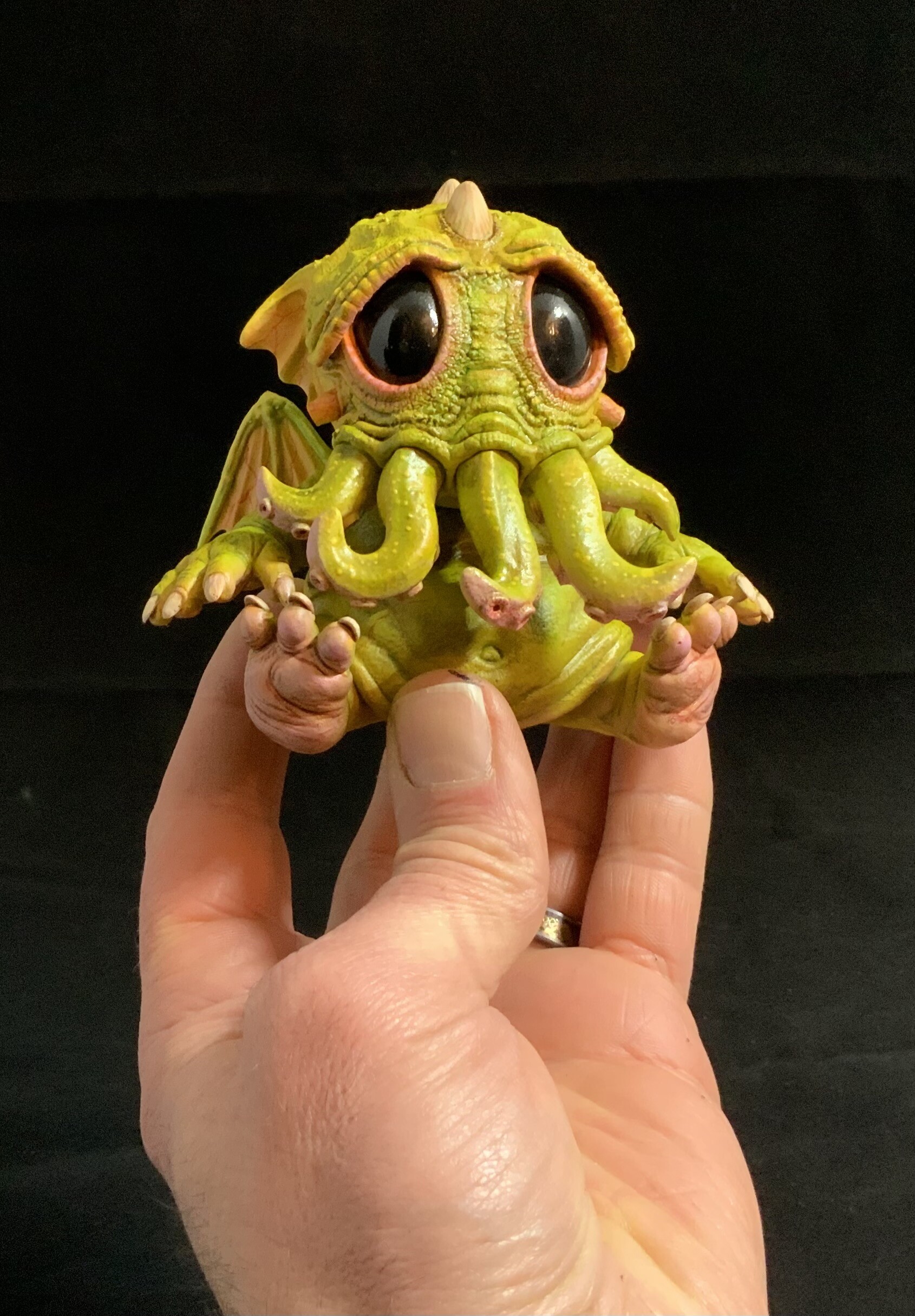Keith Talbot - Baby Cthulhu or Cutethulhu sculpt and 3D Print